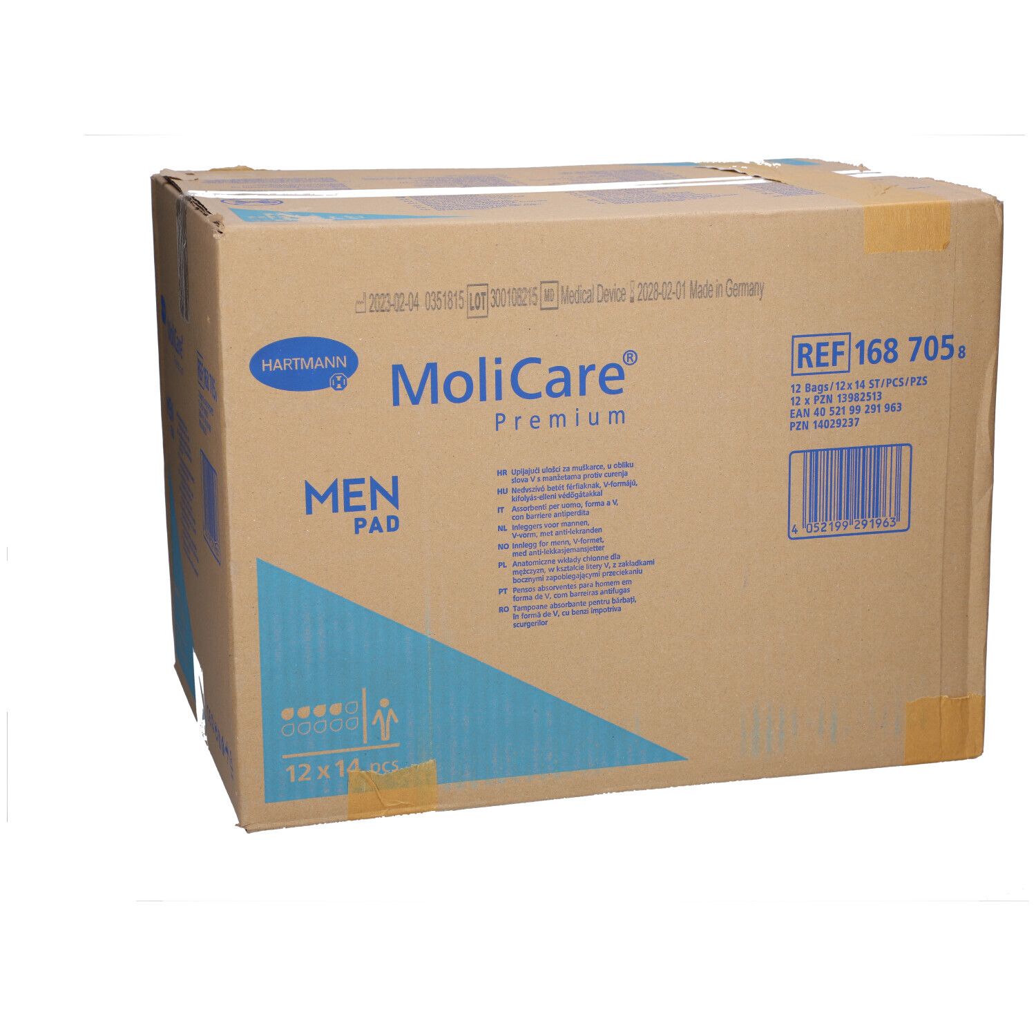 MoliCare® Premium MEN pad 4 12x14 St - Shop Apotheke