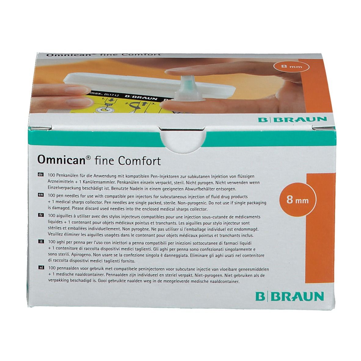 Omnican® fine Comfort (31G) 0,25 x 8 mm 1 St - Shop Apotheke