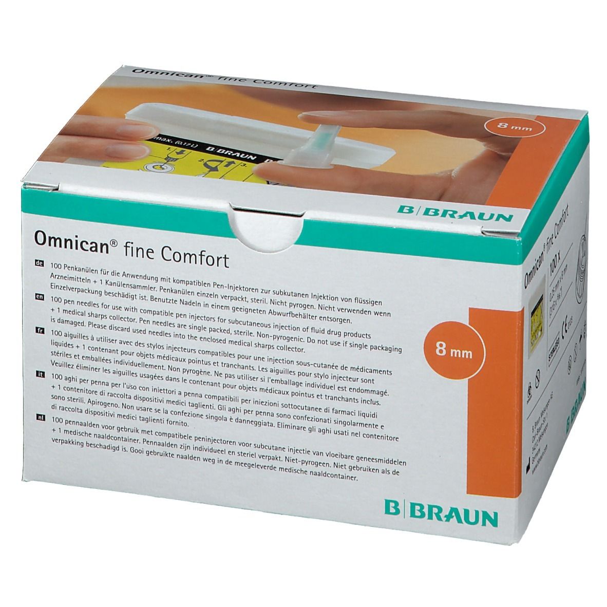 Omnican® fine Comfort (31G) 0,25 x 8 mm 1 St - Shop Apotheke