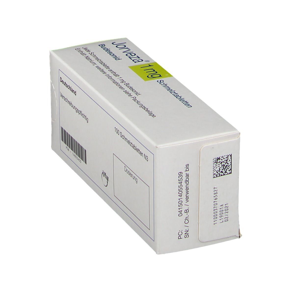 Jorveza® 1 mg 100 St mit dem E-Rezept kaufen - Shop Apotheke