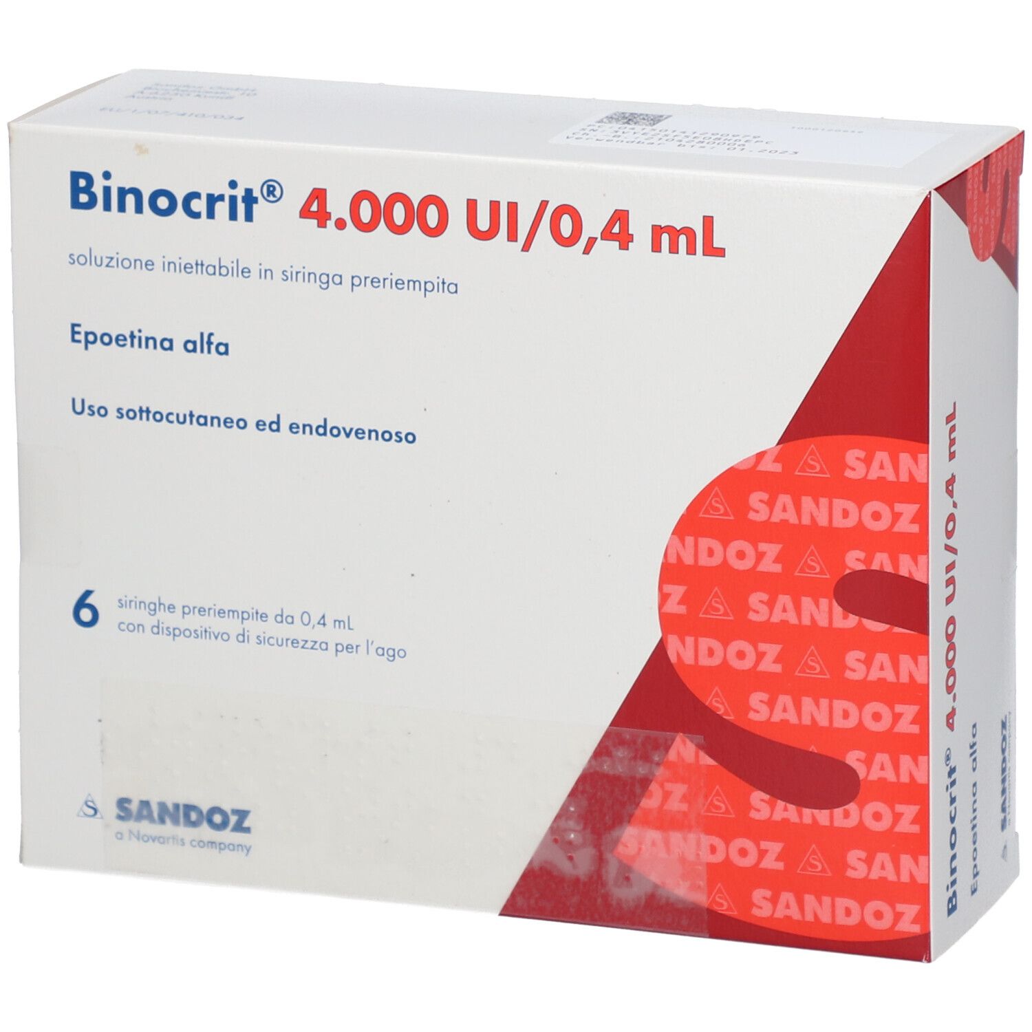 Binocrit 4.000 I.E./0,4 ml 6x0,4 ml mit dem E-Rezept kaufen - Shop Apotheke