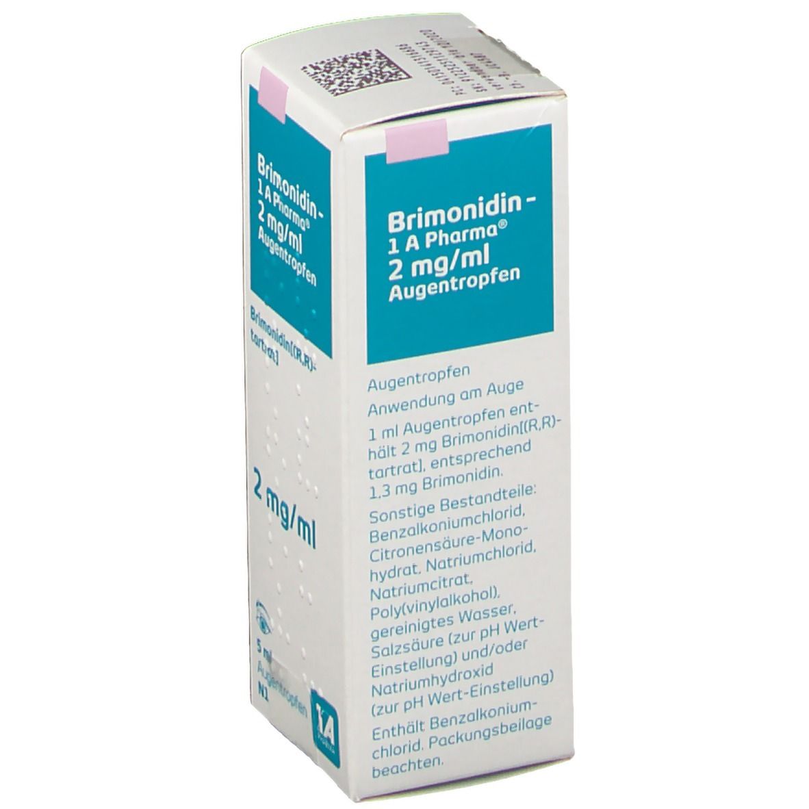 Brimonidin 1A 2Mg/Ml Atr 5 ml mit dem E-Rezept kaufen - Shop Apotheke