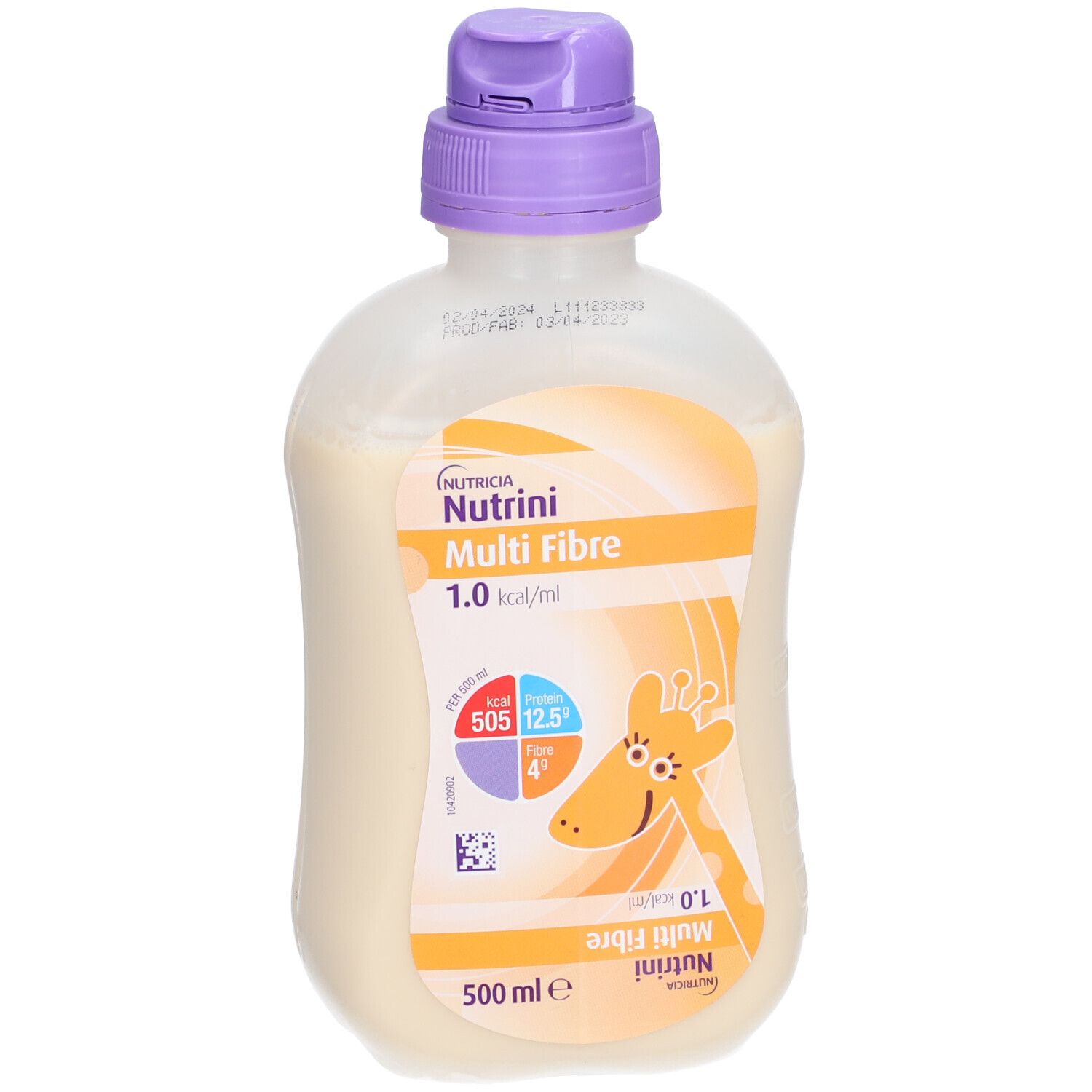 Nutrini Energy Multi Fibre Sondennahrung von 1-6 Jahren 500 ml - Shop Apotheke