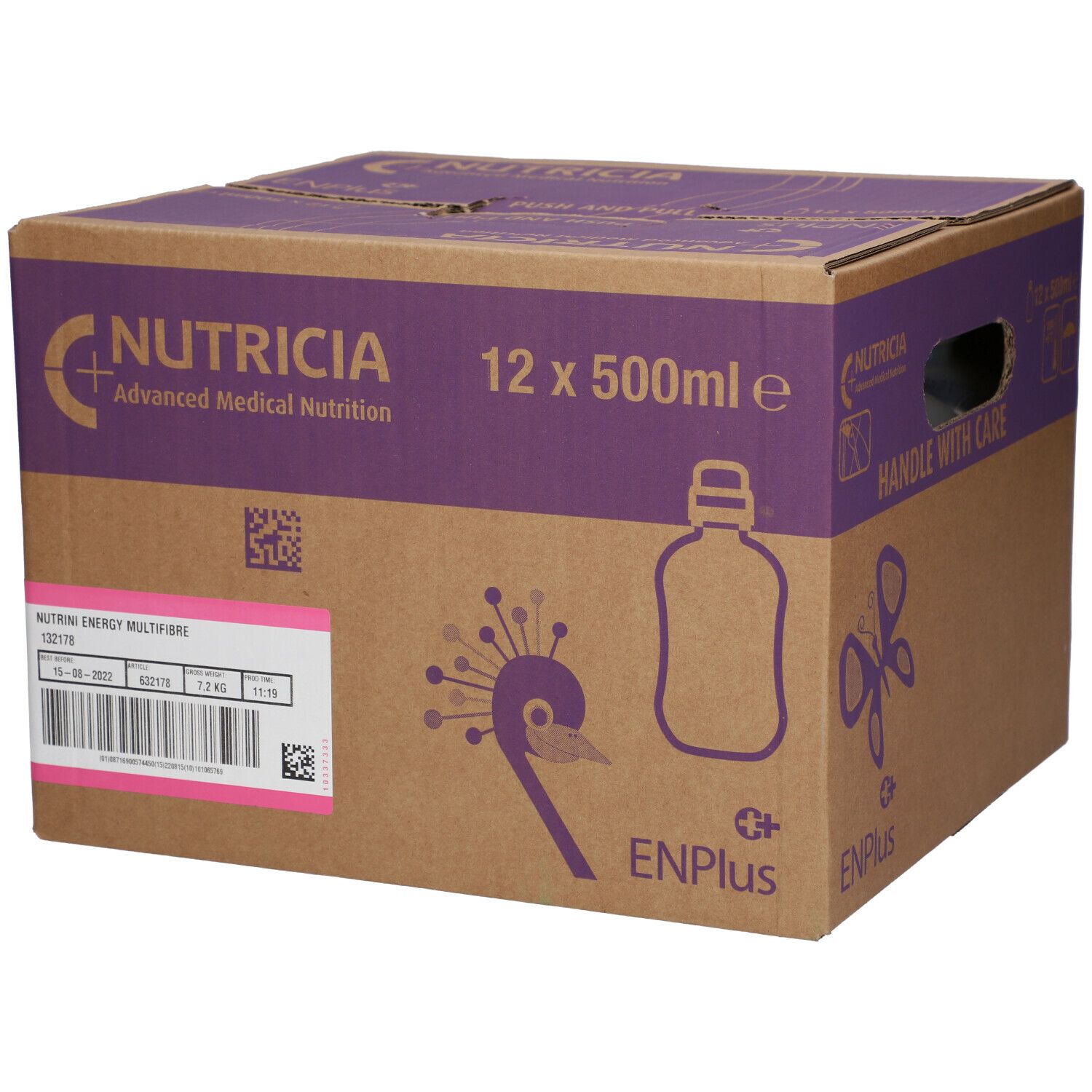 Nutrini Energy Multi Fibre Pack 12x500 ml - Shop Apotheke
