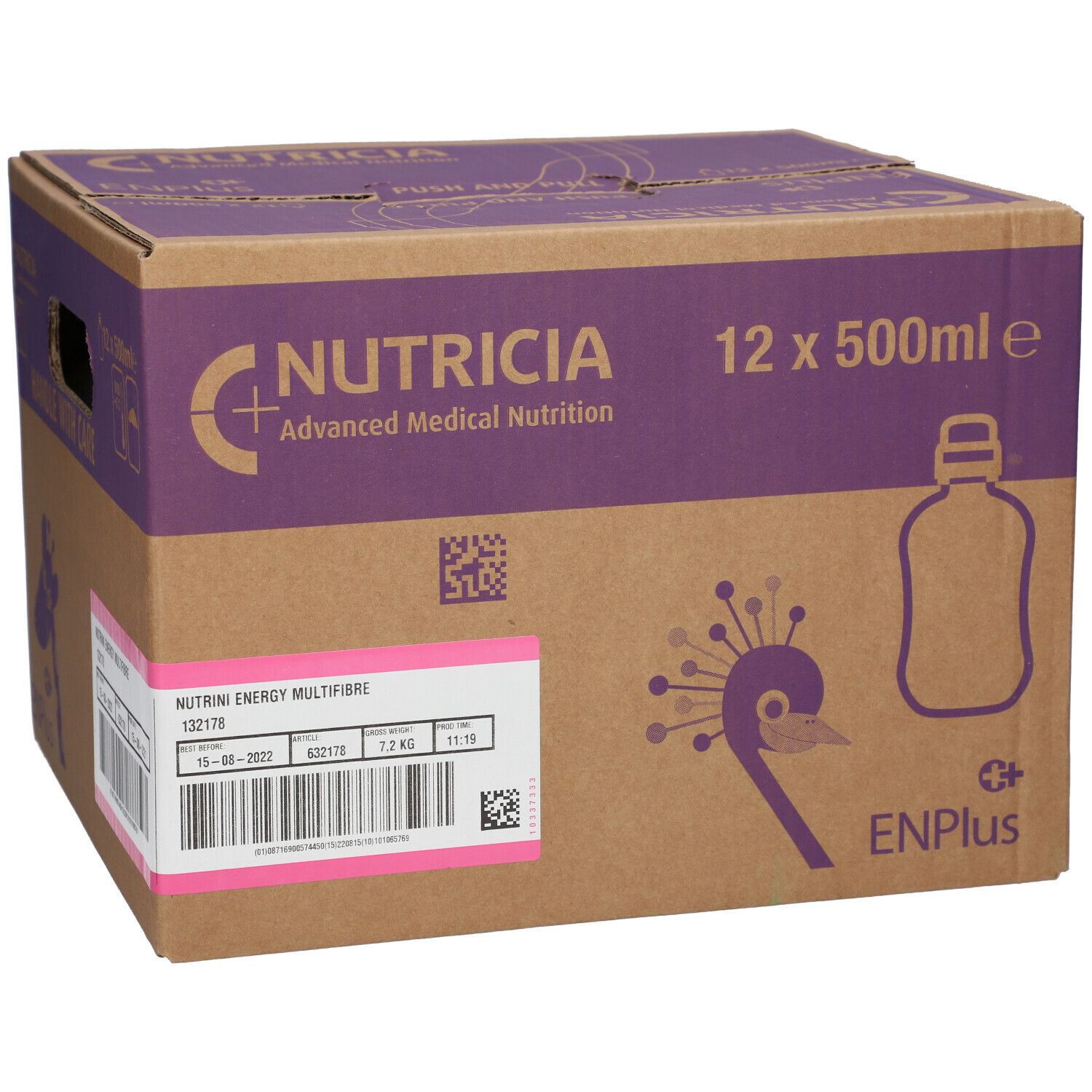Nutrini Energy Multi Fibre Pack 12x500 ml - Shop Apotheke
