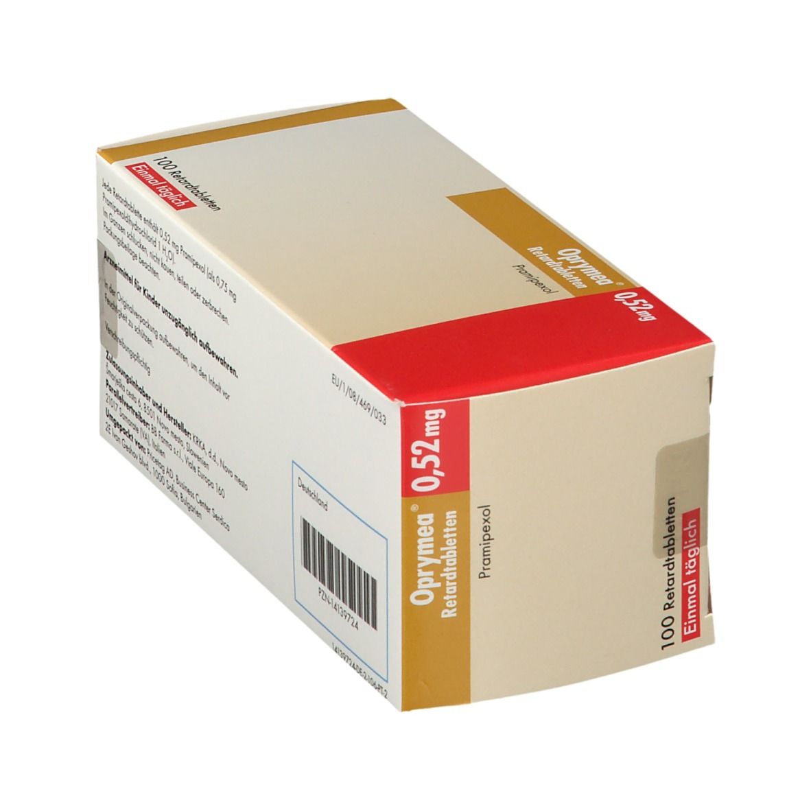 Oprymea 0,52 mg Retard 100 St mit dem E-Rezept kaufen - Shop Apotheke