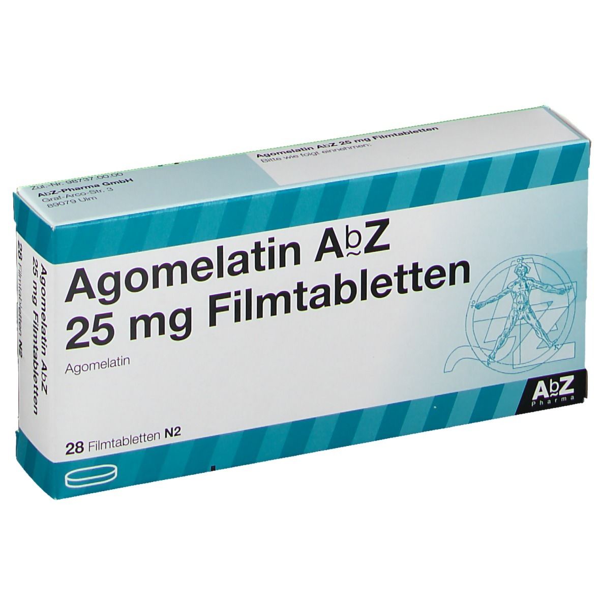 Agomelatin AbZ 25 mg 28 St - shop-apotheke.com