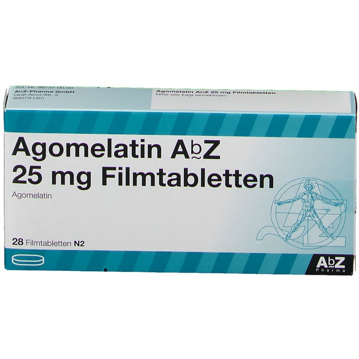 Agomelatin AbZ 25 mg 28 St - shop-apotheke.com