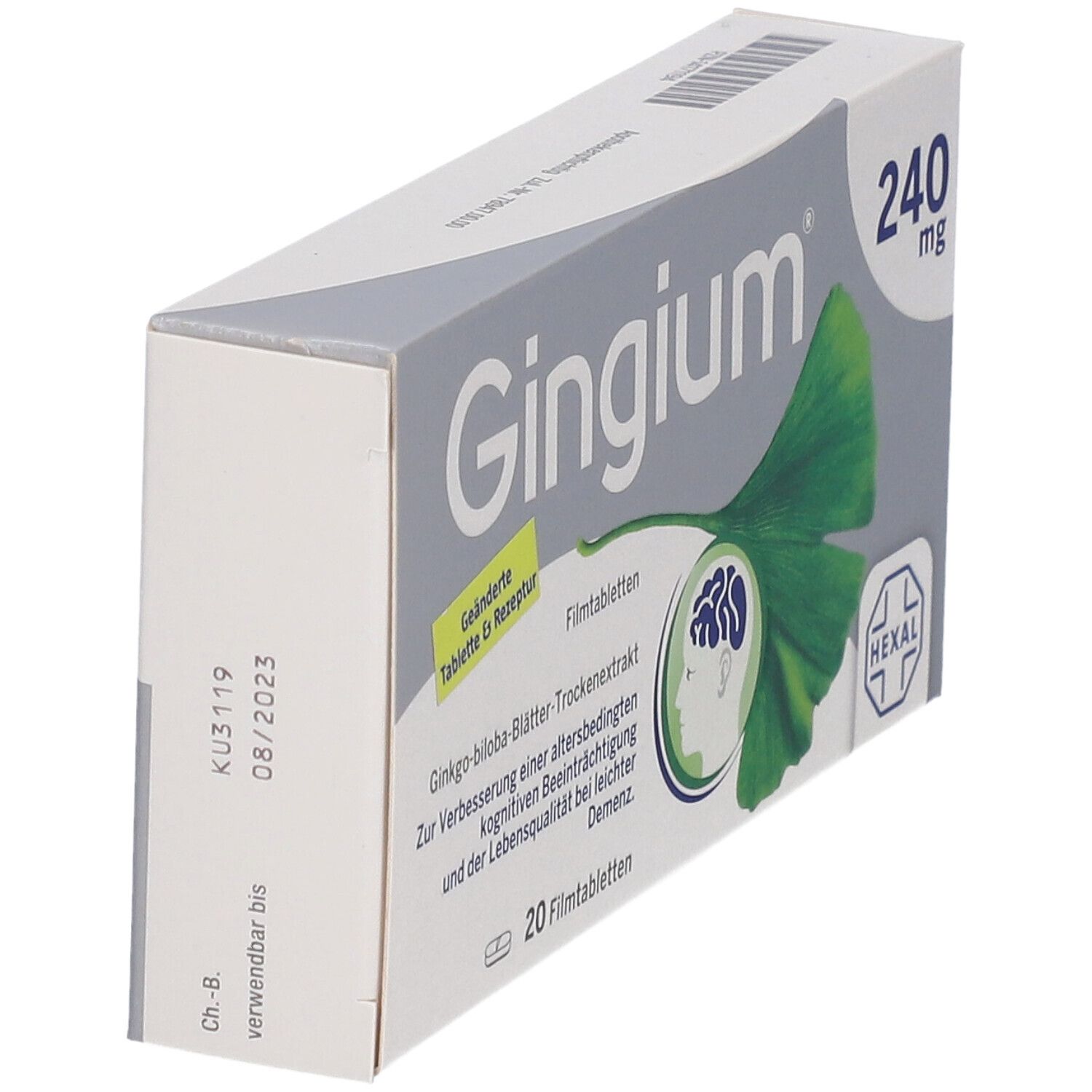 Gingium® 240 mg 20 St - shop-apotheke.com