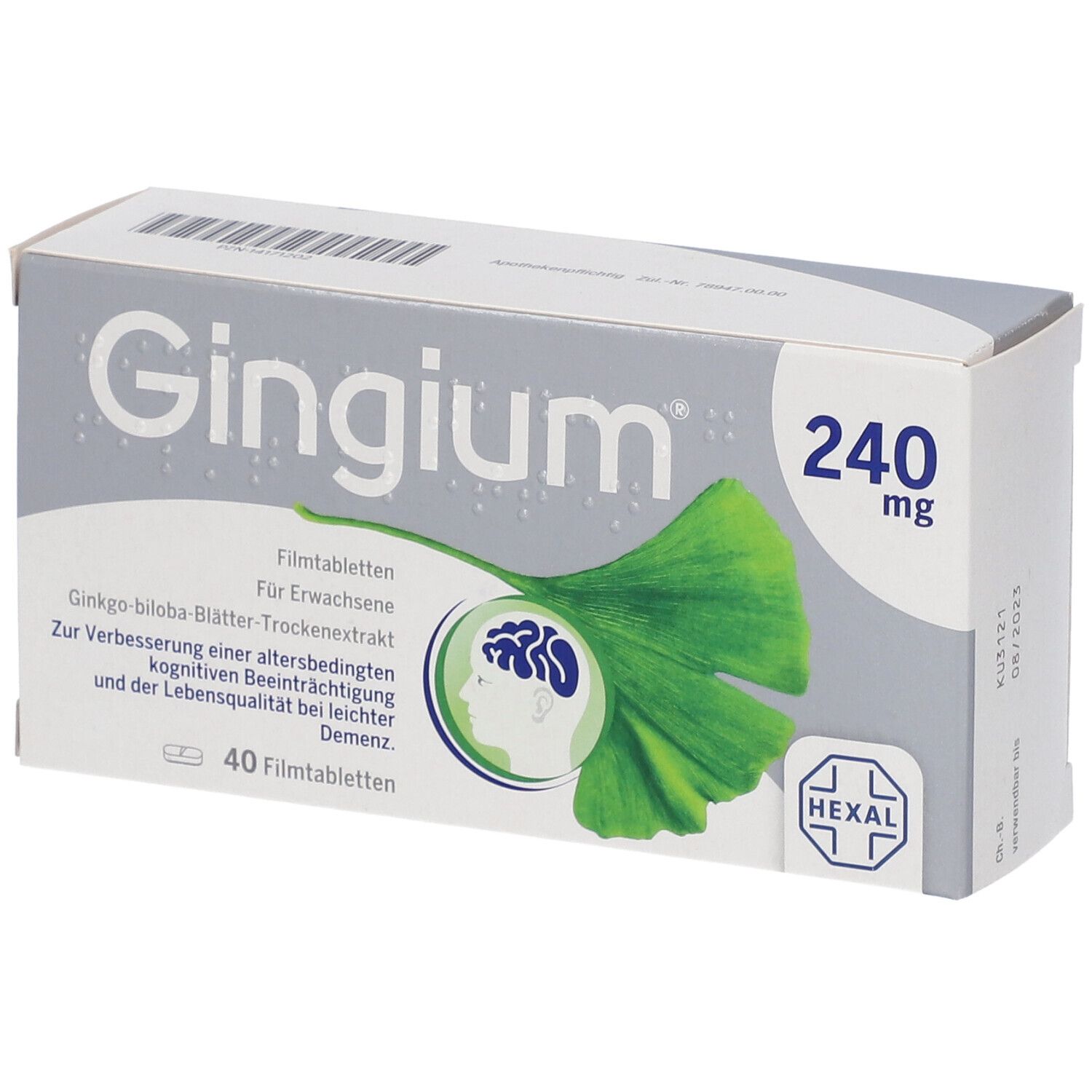 Gingium® 240 mg 40 St - shop-apotheke.com