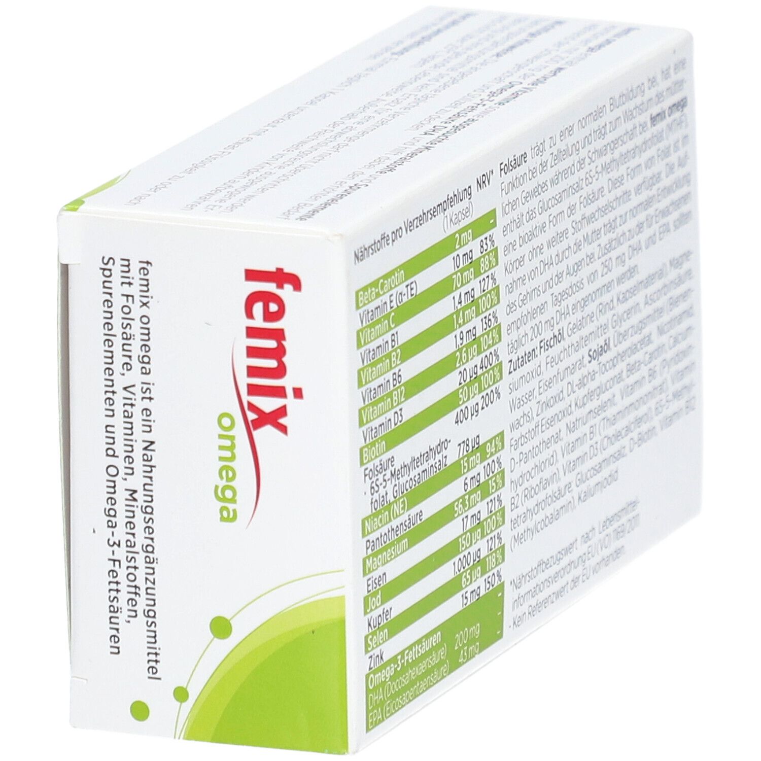 FEMIX omega 30 St - Shop Apotheke