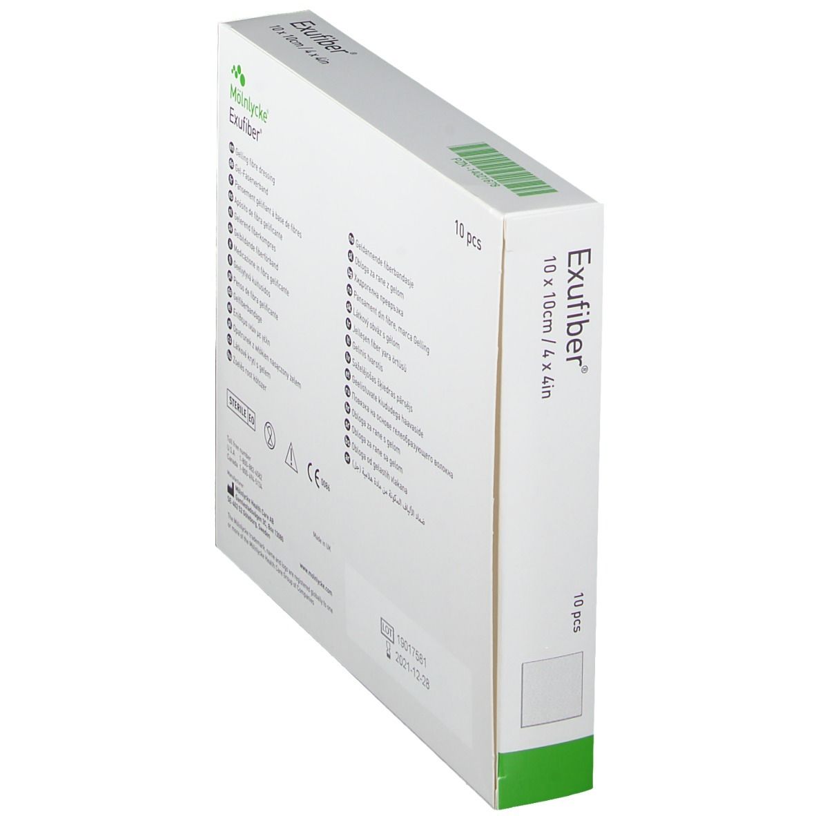 Exufiber 10 x 10 cm 10 St - Shop Apotheke