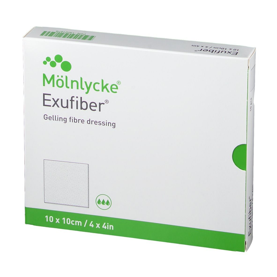 Exufiber 10 x 10 cm 10 St - Shop Apotheke