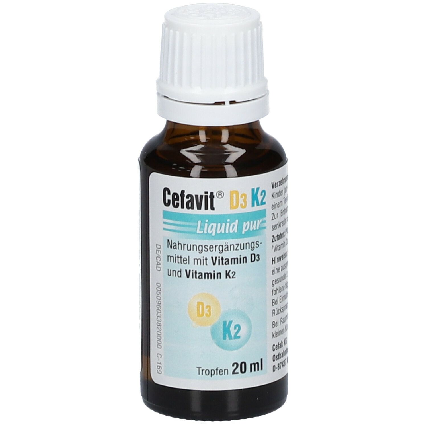 Cefavit® D3 K2 Liquid pur 20 ml - SHOP APOTHEKE