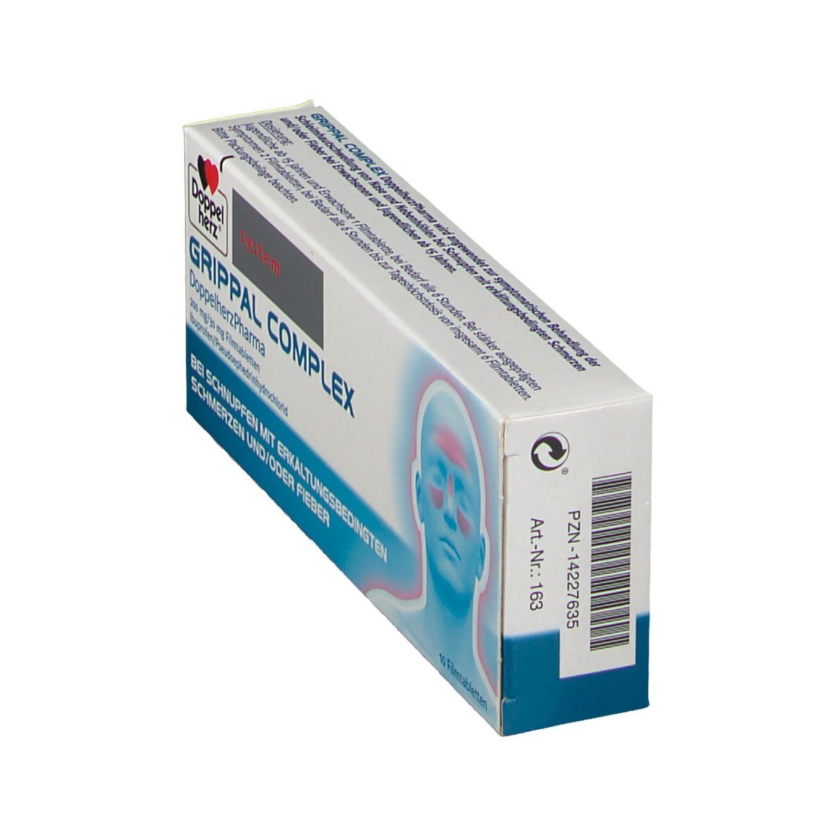 GRIPPAL COMPLEX DoppelherzPharma 10 St - shop-apotheke.com