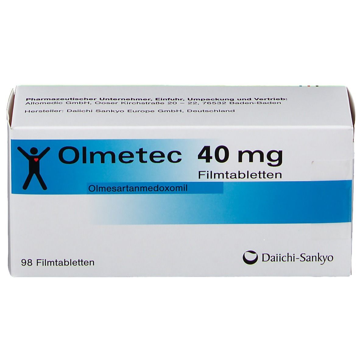 Olmetec 40 mg 98 St mit dem E-Rezept kaufen - Shop Apotheke