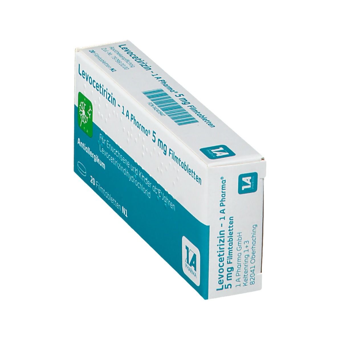 Levocetirizin - 1 A Pharma 20 St - Shop Apotheke