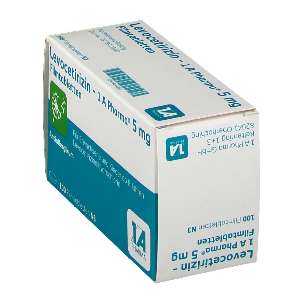 Levocetirizin - 1 A Pharma 100 St - Shop Apotheke