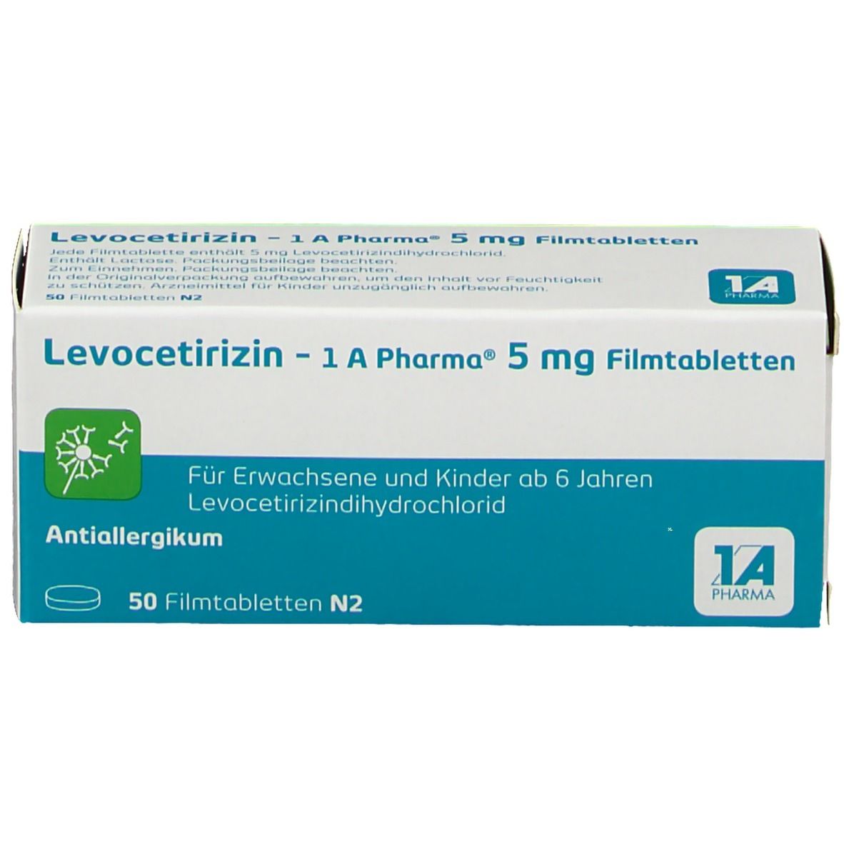 Levocetirizin - 1 A Pharma 50 St - Shop Apotheke