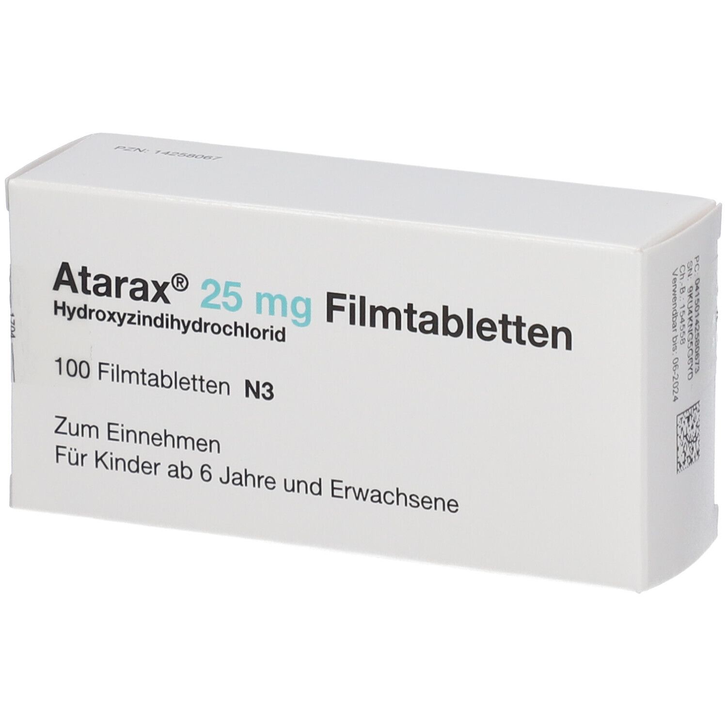 Atarax® 25Mg 100 St mit dem E-Rezept kaufen - Shop Apotheke