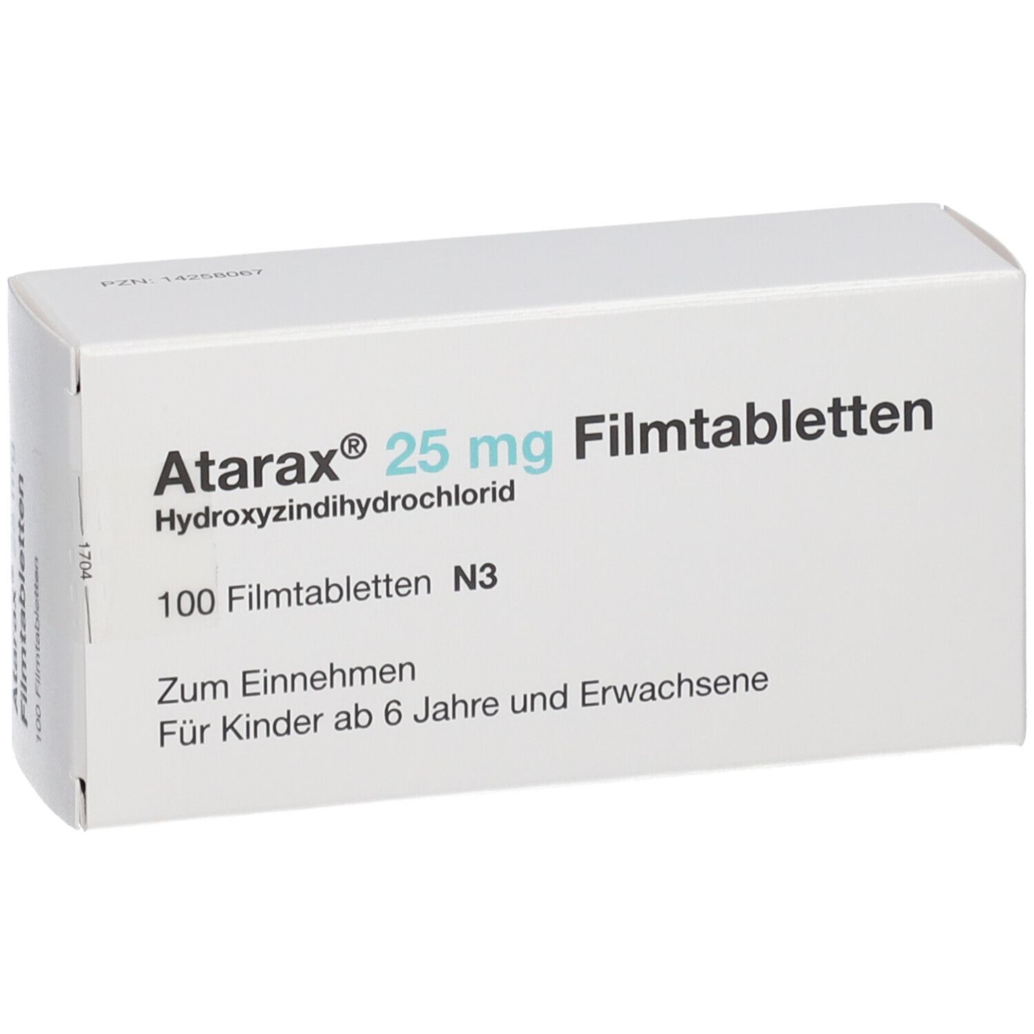 Atarax® 25Mg 100 St mit dem E-Rezept kaufen - Shop Apotheke
