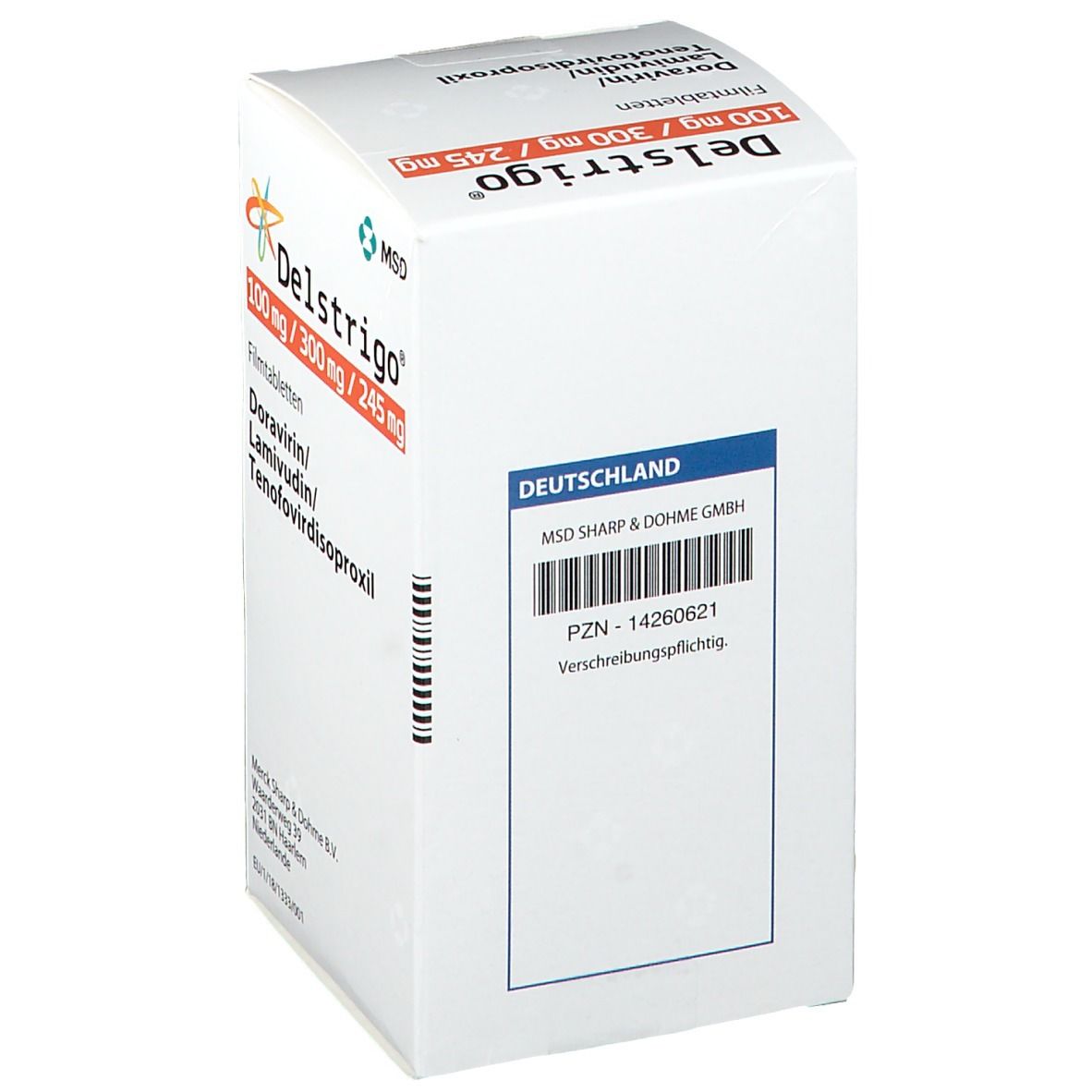 Delstrigo® 100 mg/300 mg/245 mg 30 St mit dem E-Rezept kaufen - Shop ...