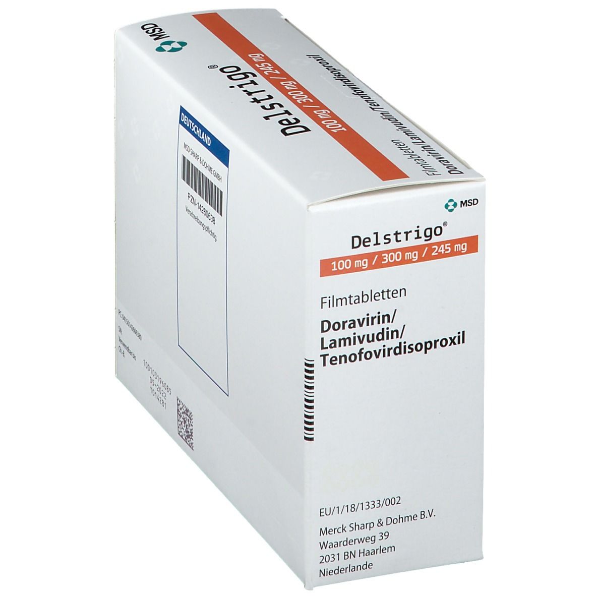 Delstrigo® 100 mg/300 mg/245 mg 90 St - shop-apotheke.com