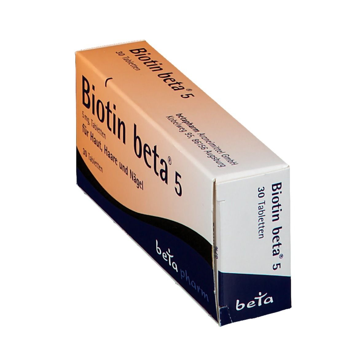 Biotin beta® 5 30 St - Shop Apotheke
