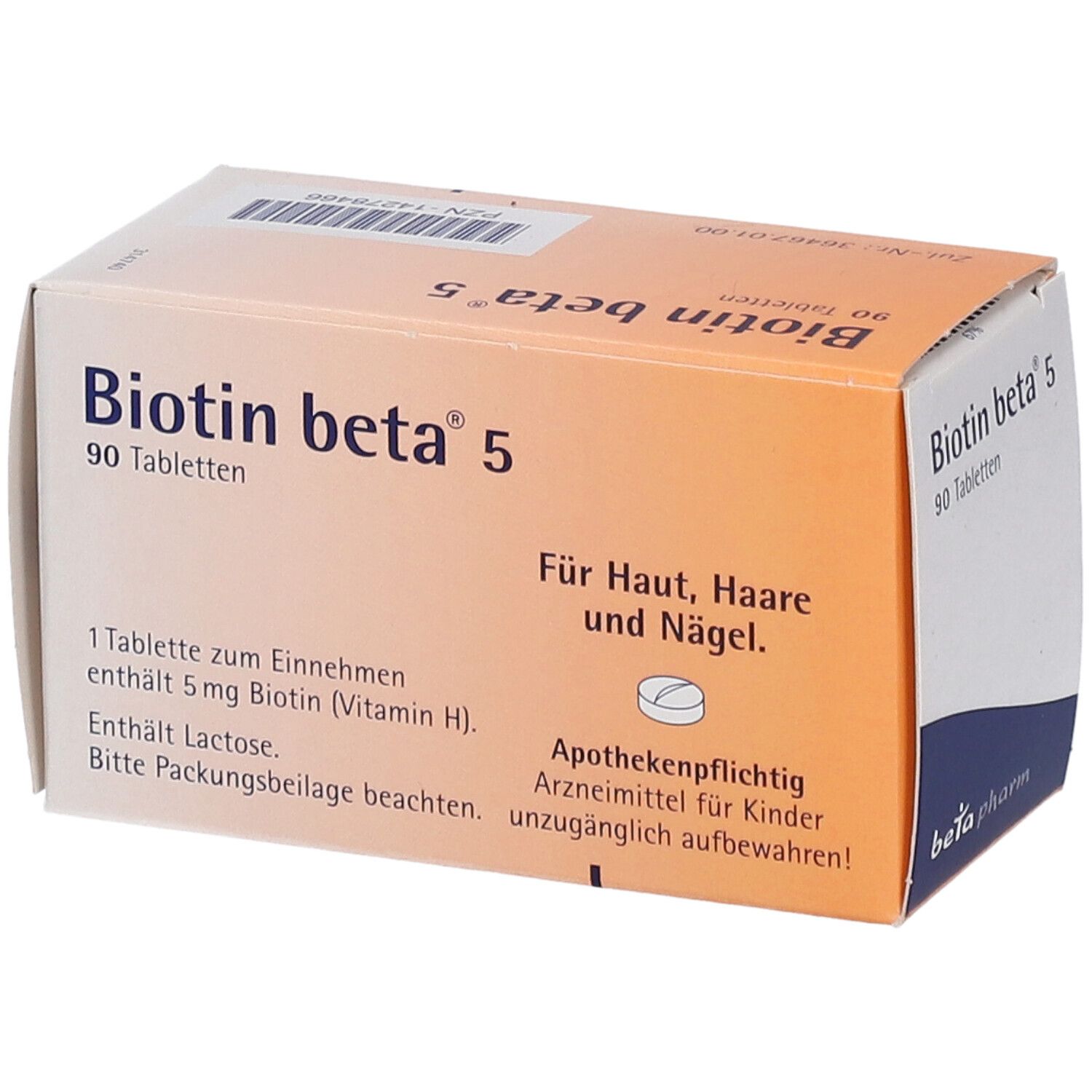 Biotin beta® 5 90 St - Shop Apotheke