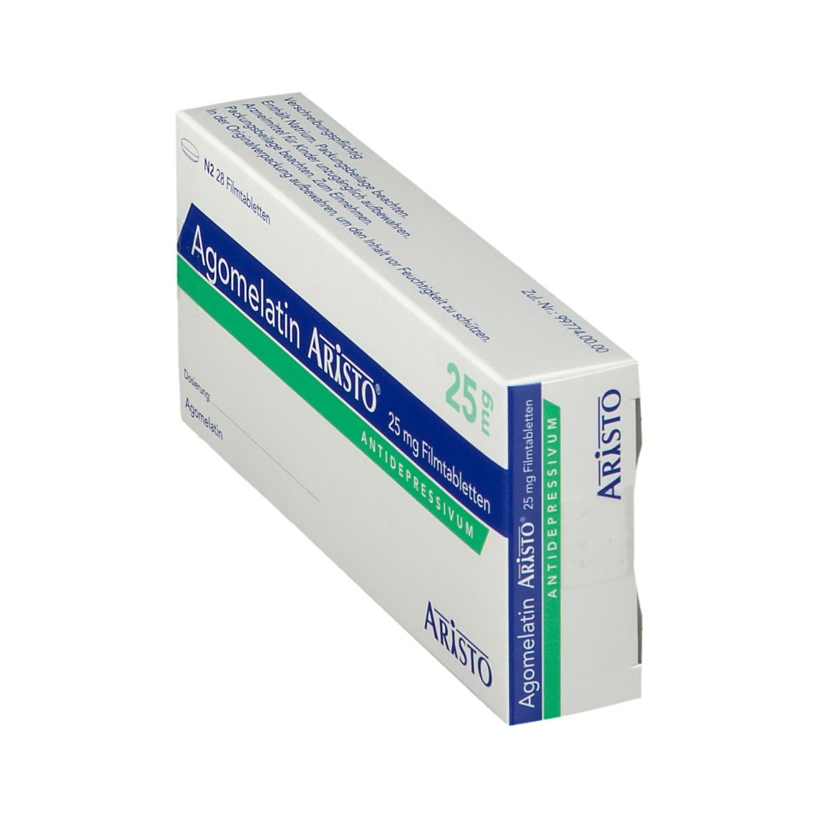 Agomelatin Aristo® 25 mg 28 St mit dem E-Rezept kaufen - Shop Apotheke