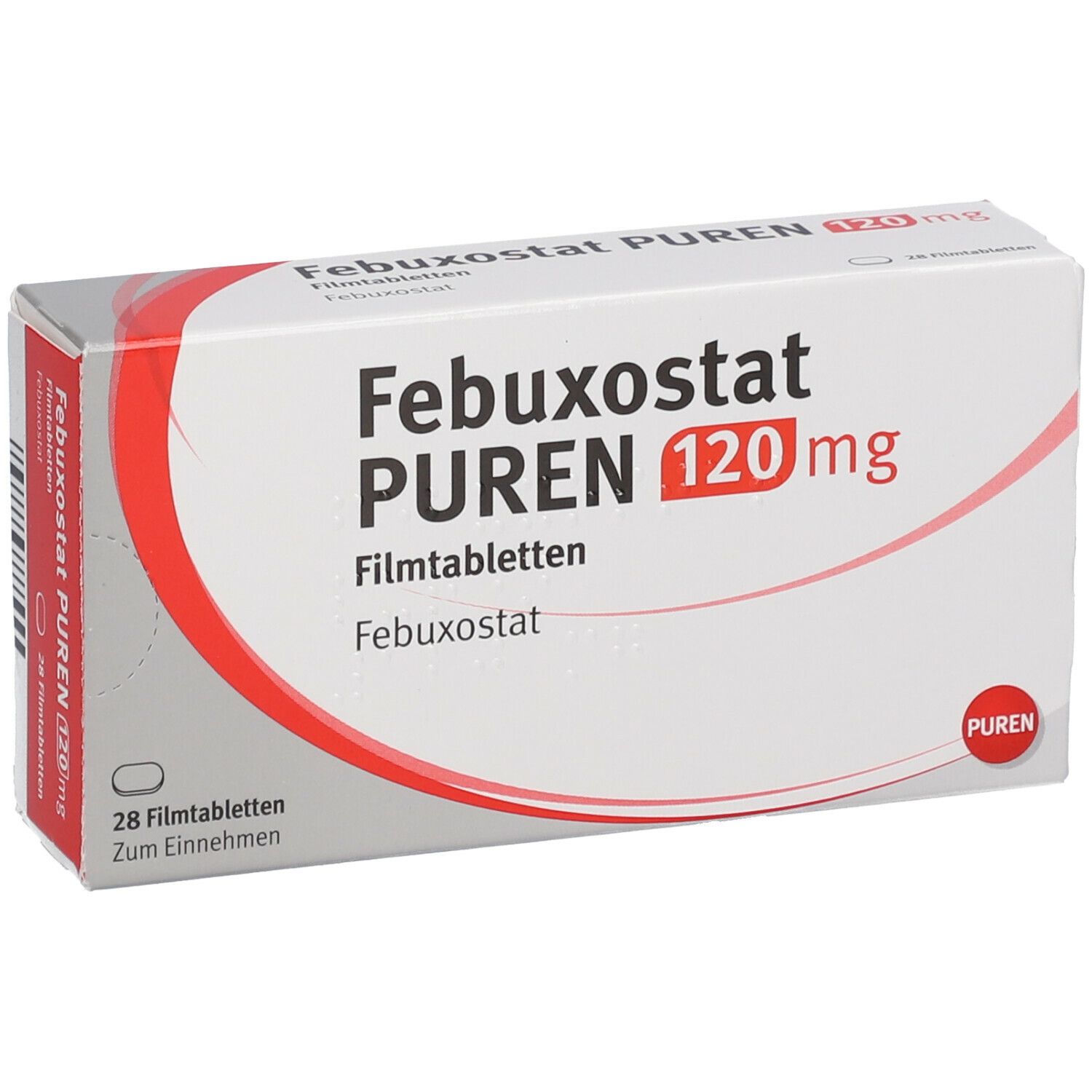 Febuxostat PUREN 120 mg 28 St mit dem E-Rezept kaufen - Shop Apotheke