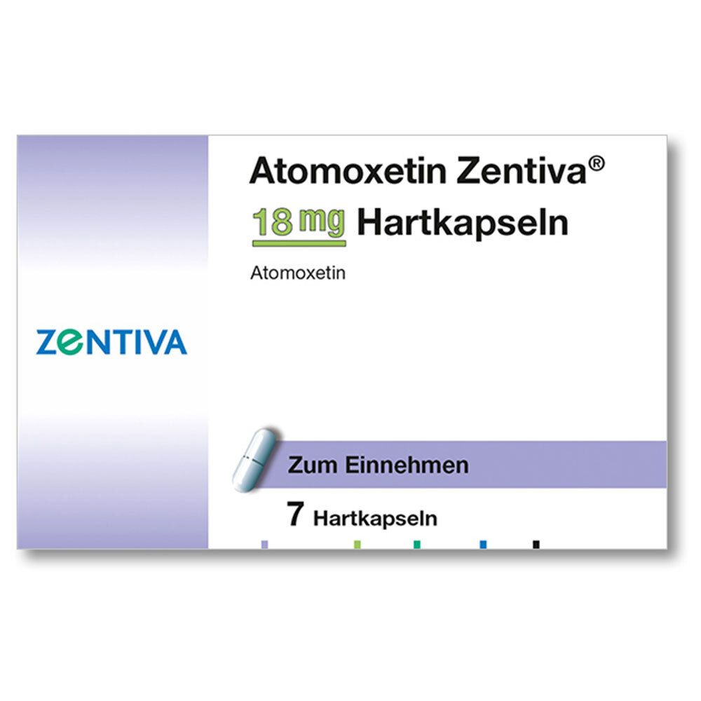 Atomoxetin Zentiva® 18 mg 7 St mit dem E-Rezept kaufen - Shop Apotheke