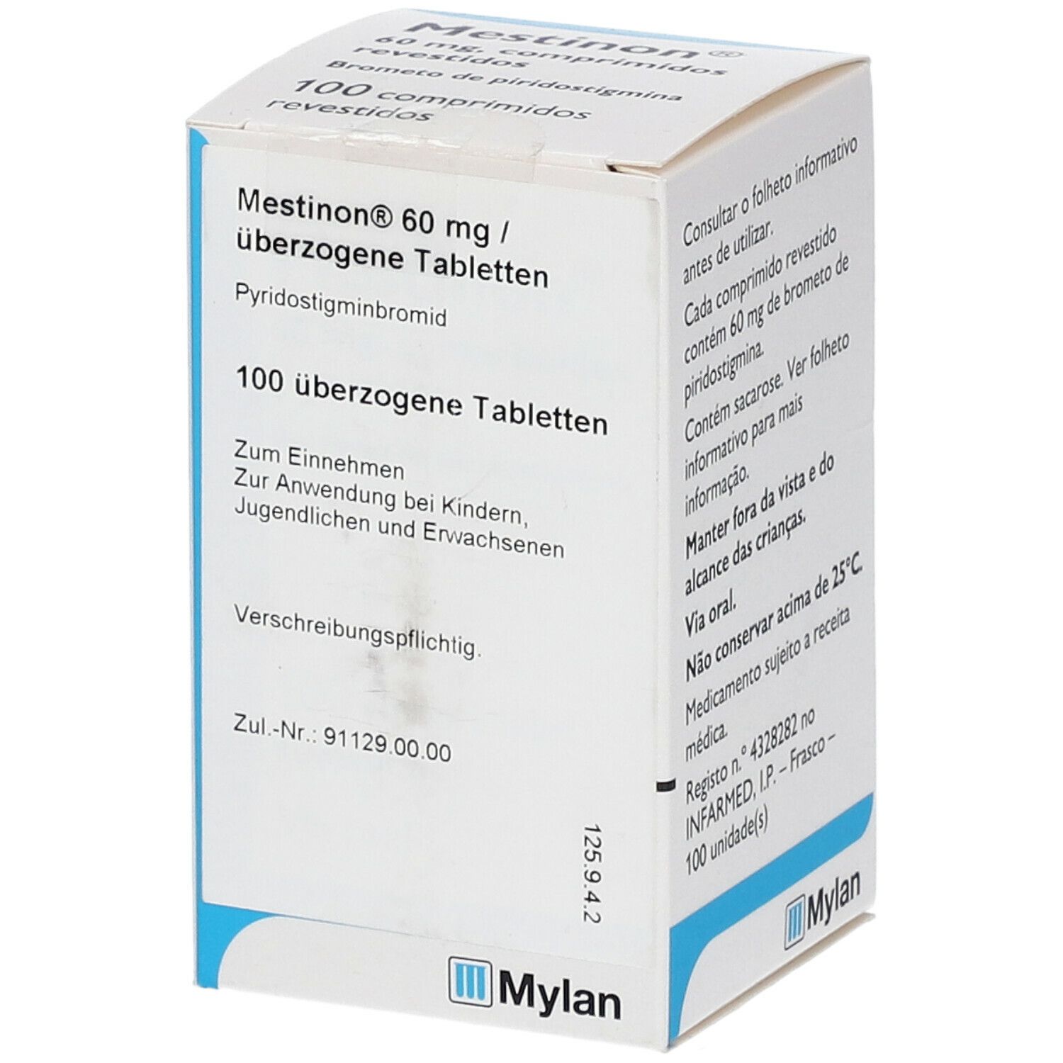Mestinon 60 mg 100 St mit dem E-Rezept kaufen - Shop Apotheke