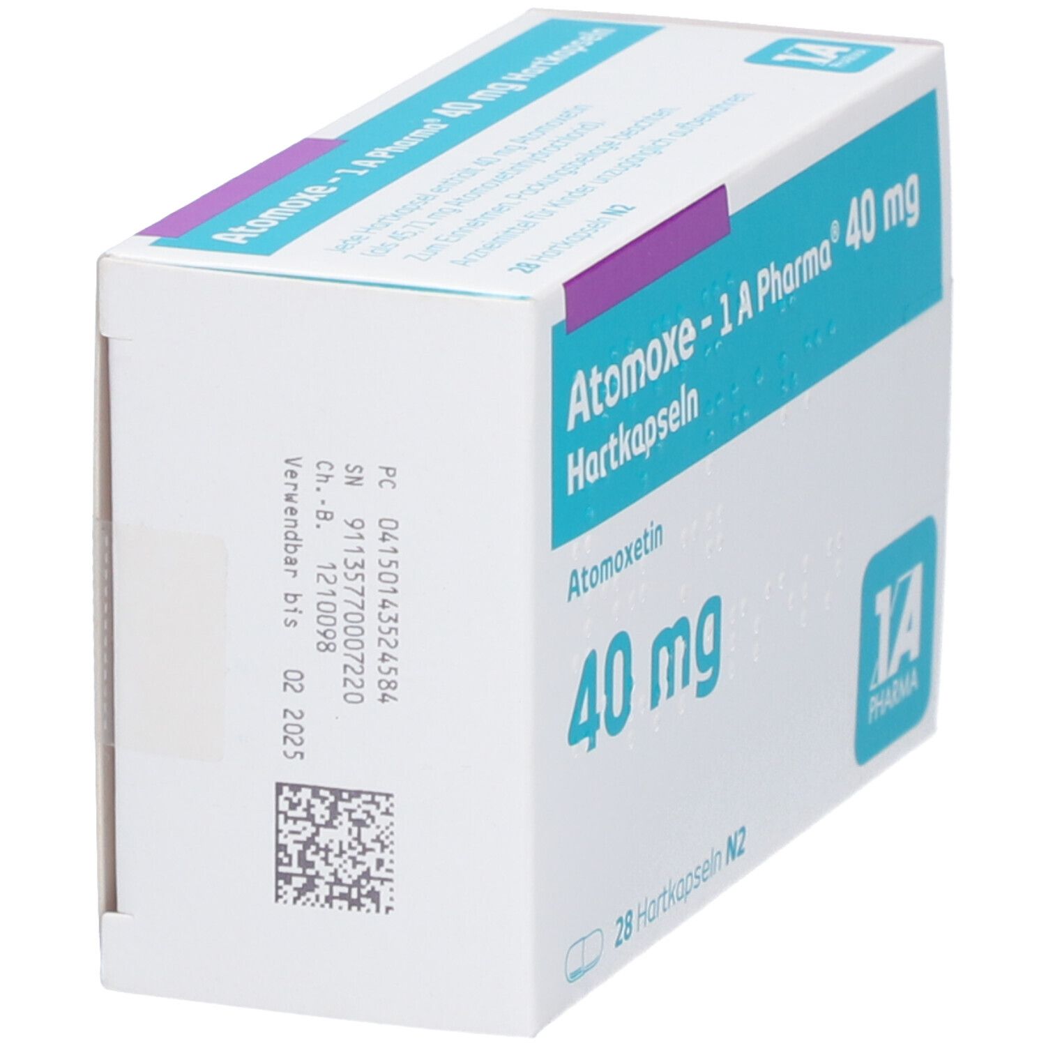 Atomoxe - 1 A Pharma® 40 mg 28 St mit dem E-Rezept kaufen - Shop Apotheke