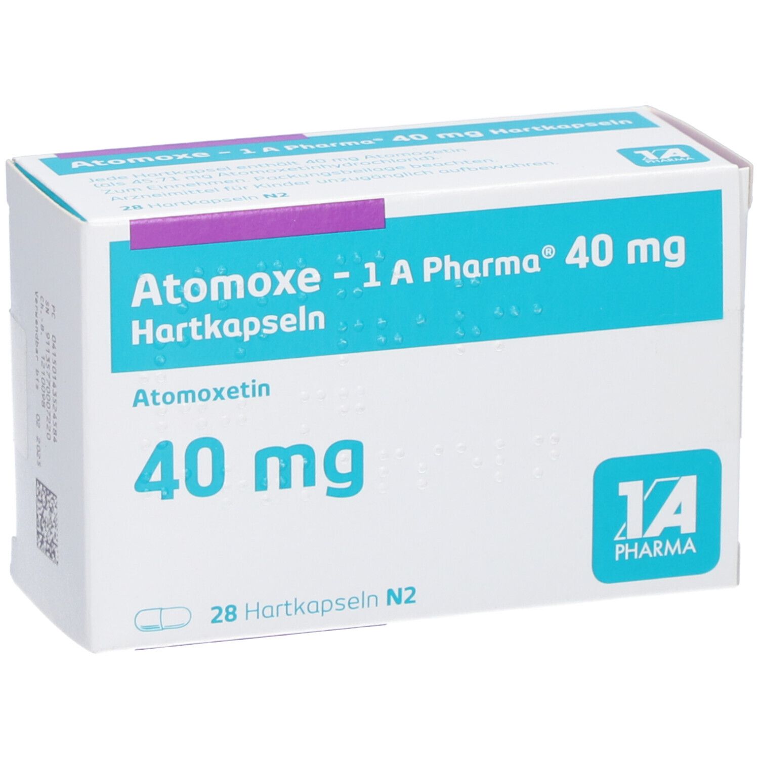Atomoxe - 1 A Pharma® 40 mg 28 St mit dem E-Rezept kaufen - Shop Apotheke