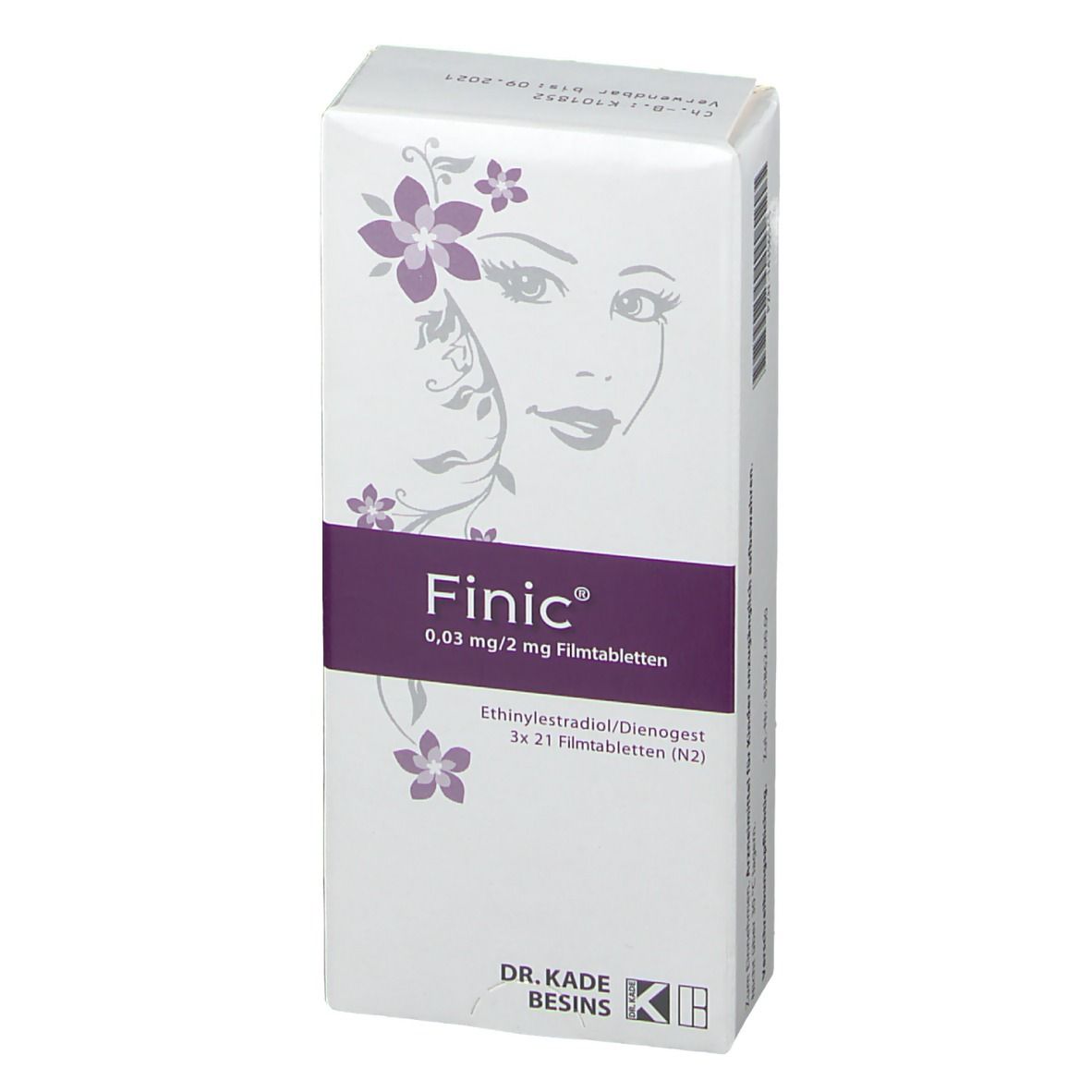 Finic® 0,03 mg/2 mg 63 St mit dem E-Rezept kaufen - Shop Apotheke