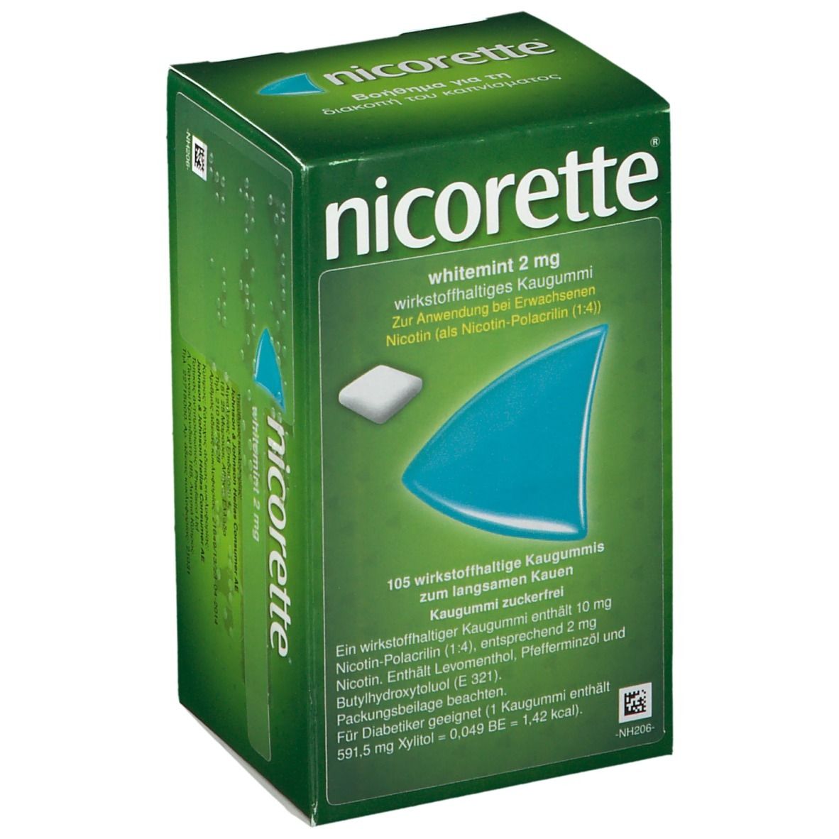 nicorette® 2 mg whitemint 105 St - Shop Apotheke