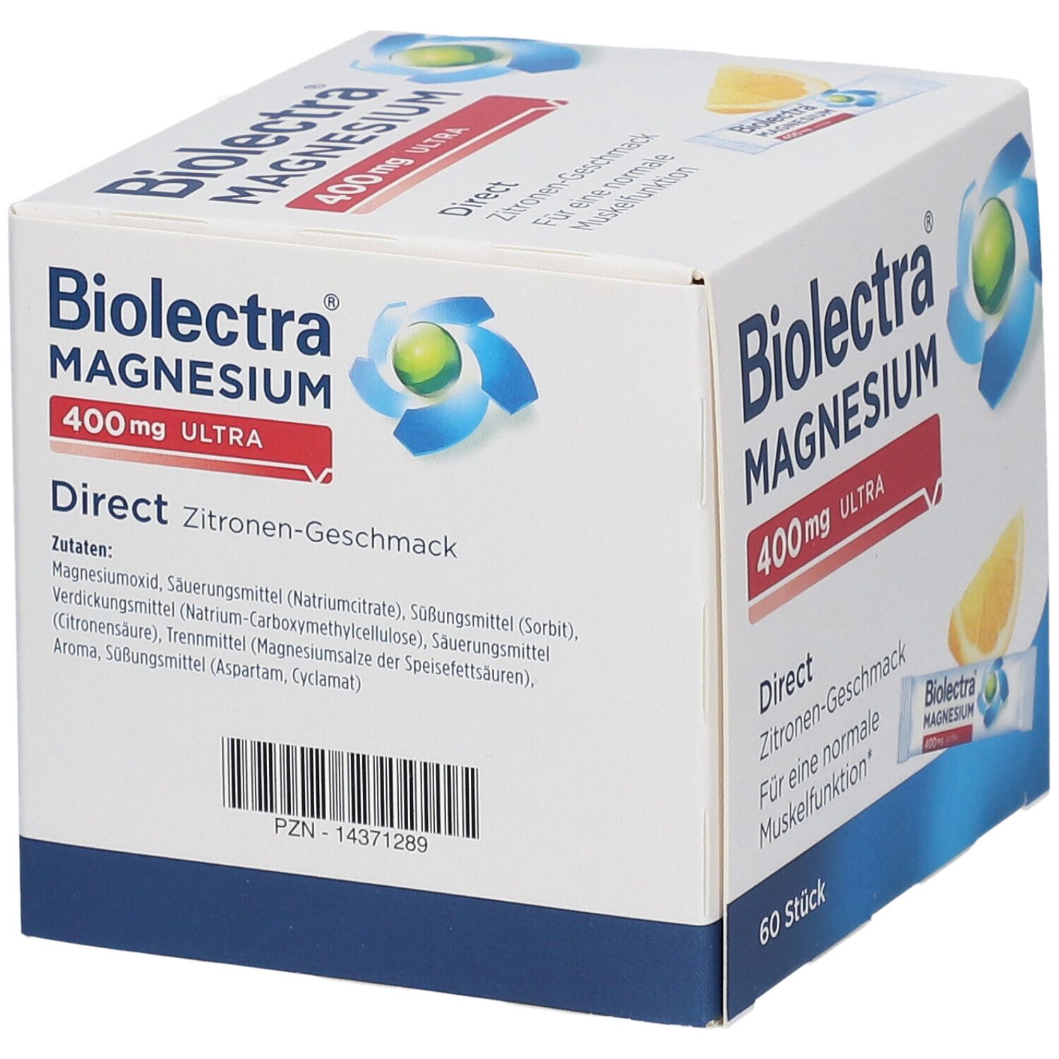 Biolectra® Magnesium ultra Direct 400 mg Zitrone 60 St - shop-apotheke.com