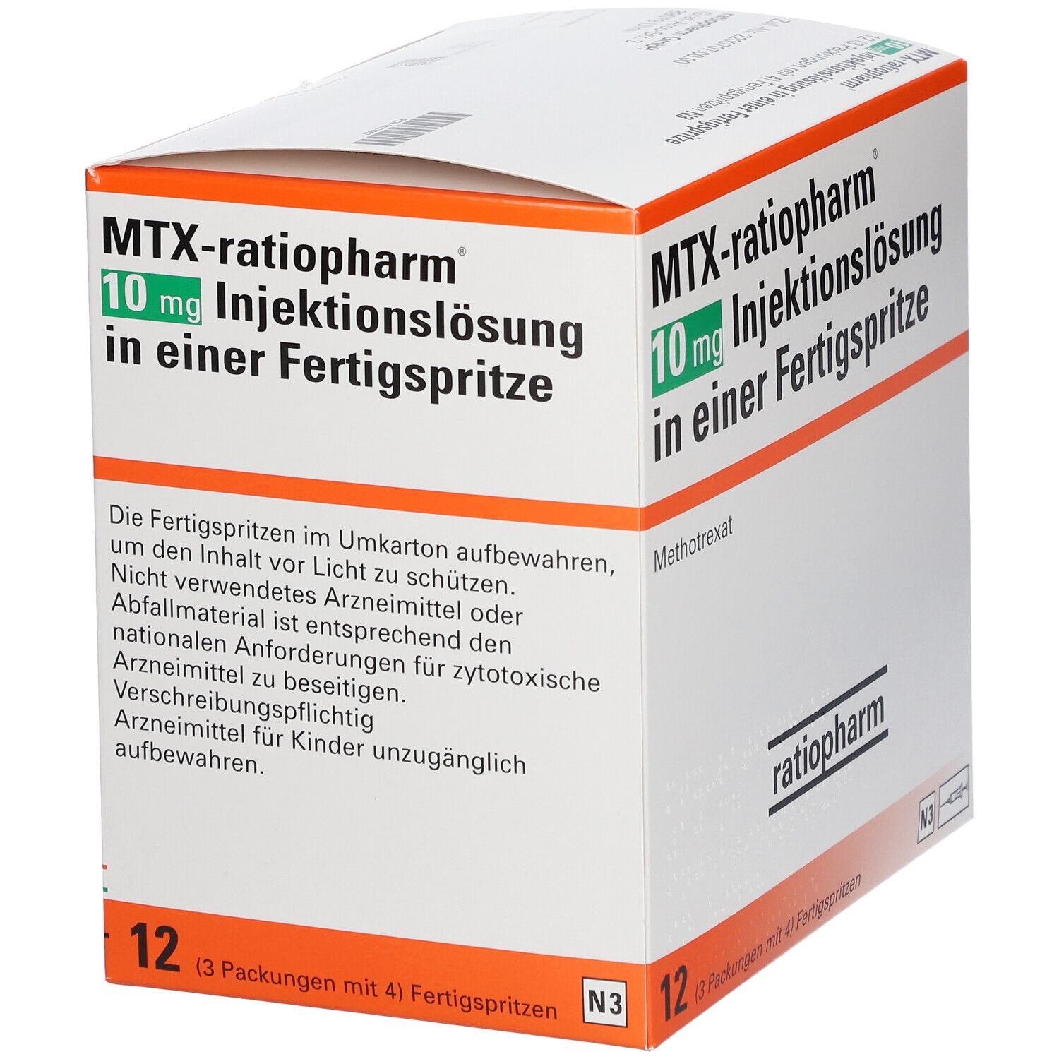 MTX-ratiopharm® 10 mg 12 St - shop-apotheke.com