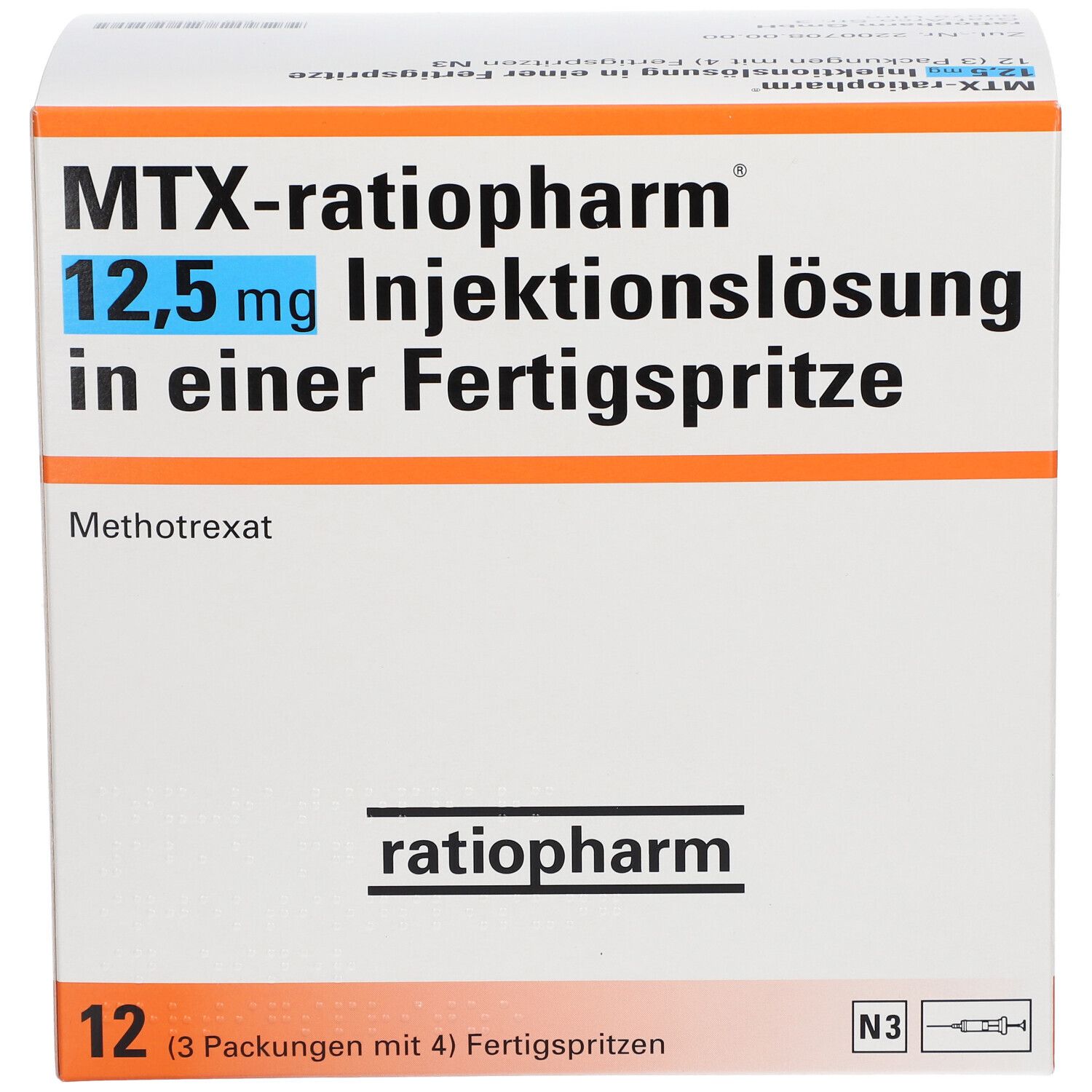 MTX-ratiopharm® 12,5 mg 12 St - shop-apotheke.com