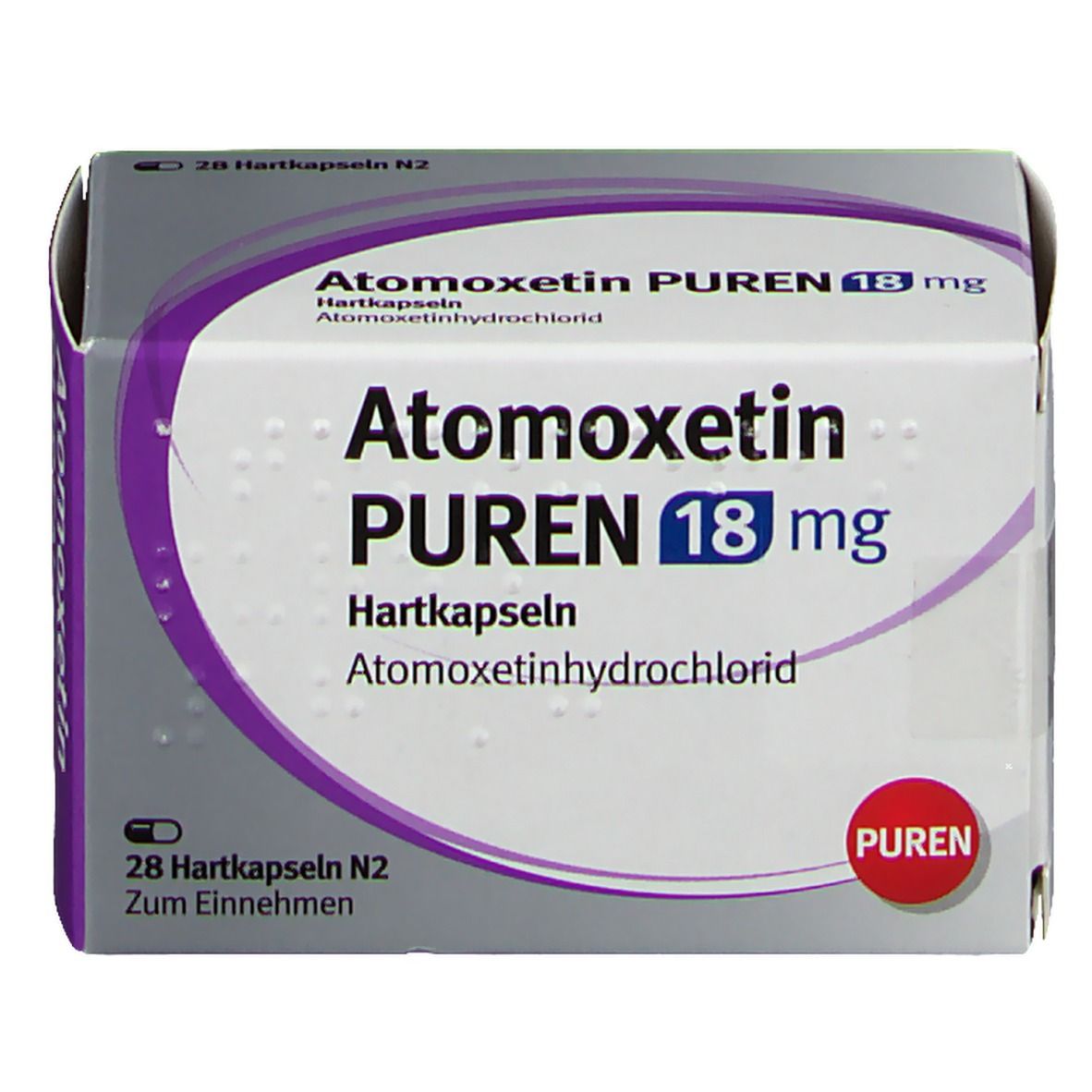 Atomoxetin PUREN 18 mg 28 St mit dem E-Rezept kaufen - Shop Apotheke
