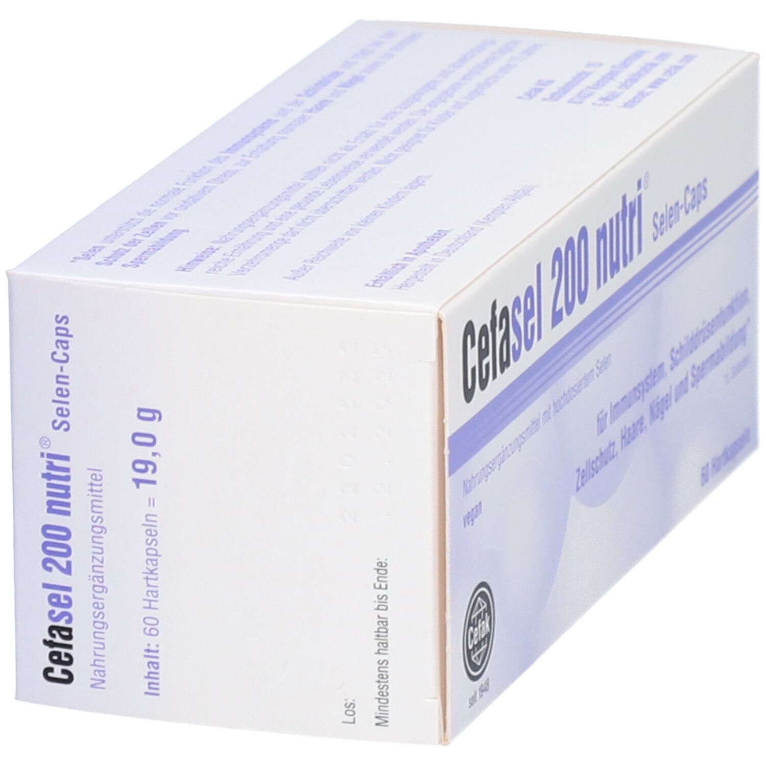 Cefasel 200® Nutri Selen-Caps 60 St - SHOP APOTHEKE