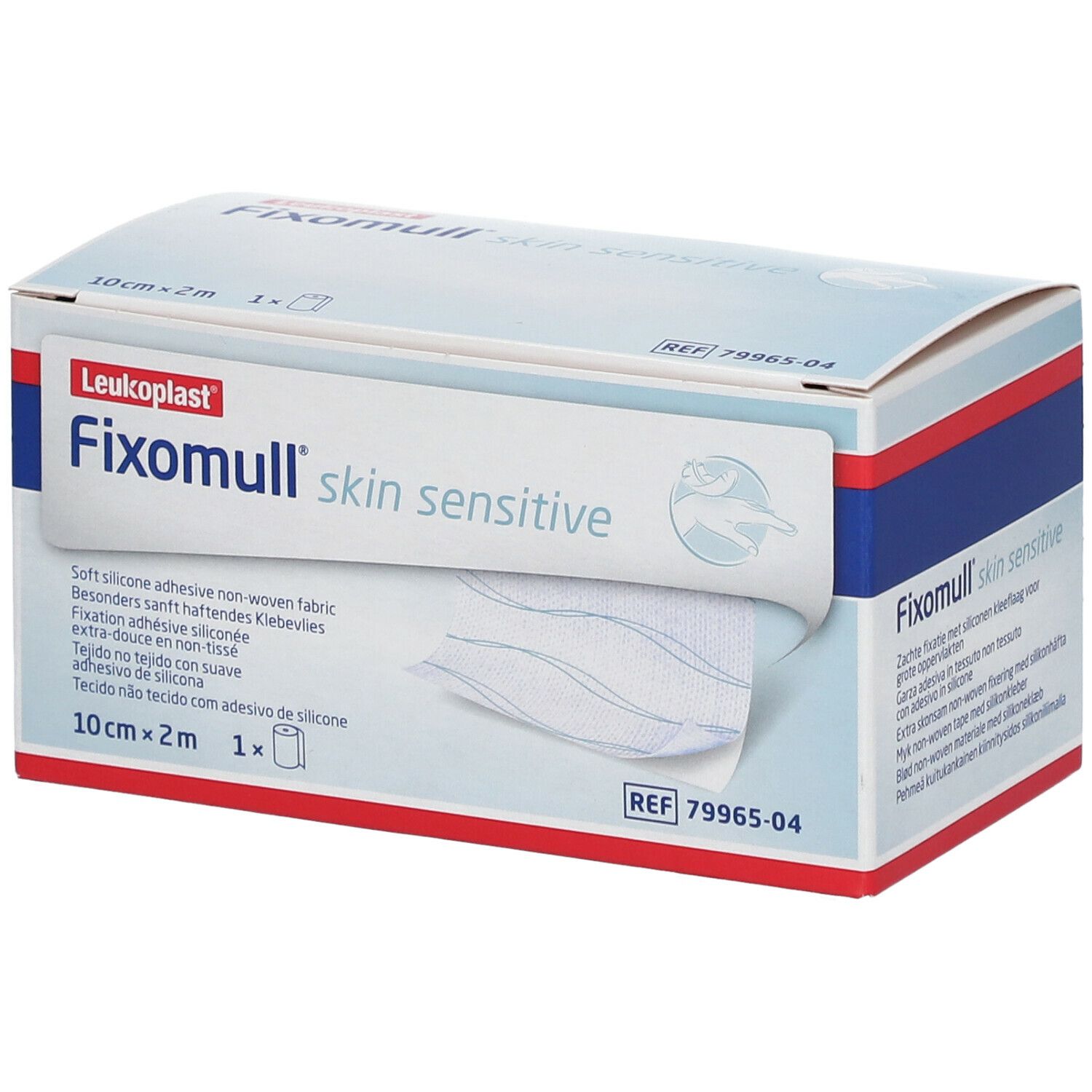 Leukoplast Fixomull Skin Sensitive 10 Cm X 2 M 1 St Shop Apotheke