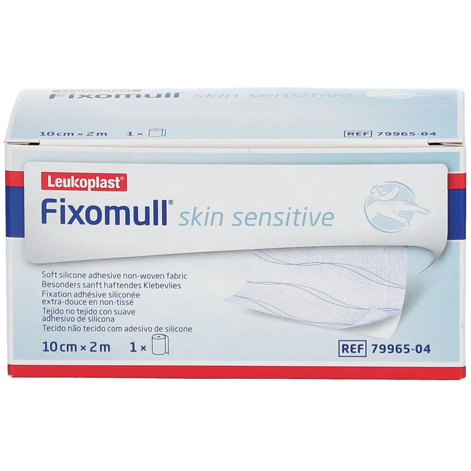 Leukoplast Fixomull Skin Sensitive 10 Cm X 2 M 1 St Shop Apotheke