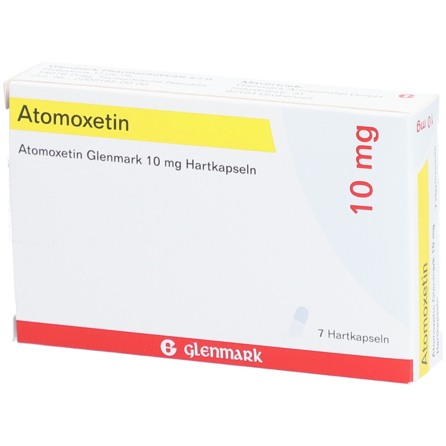 Atomoxetin Glenmark 10 mg 7 St mit dem E-Rezept kaufen - Shop Apotheke