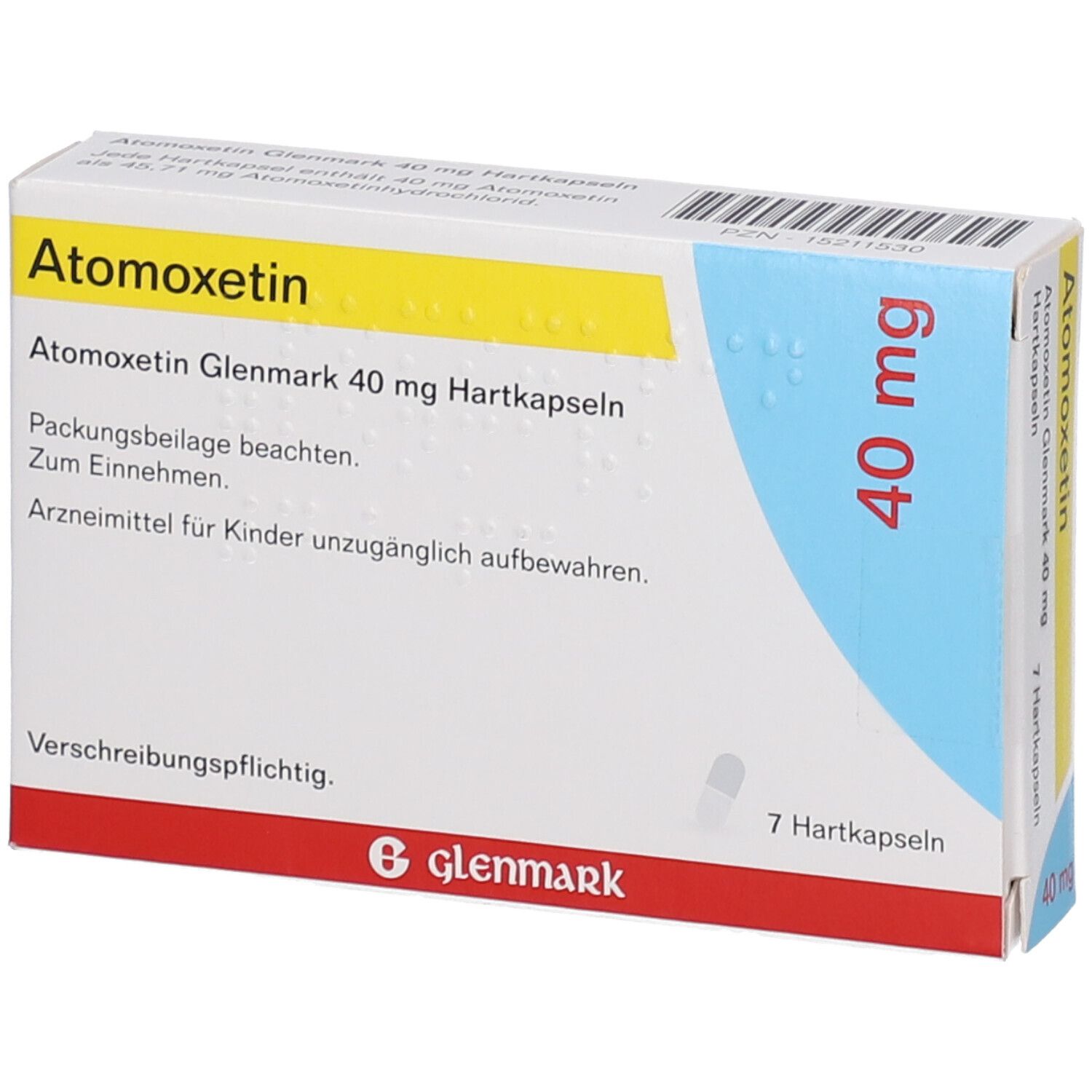 Atomoxetin Glenmark 40 mg 7 St mit dem E-Rezept kaufen - Shop Apotheke