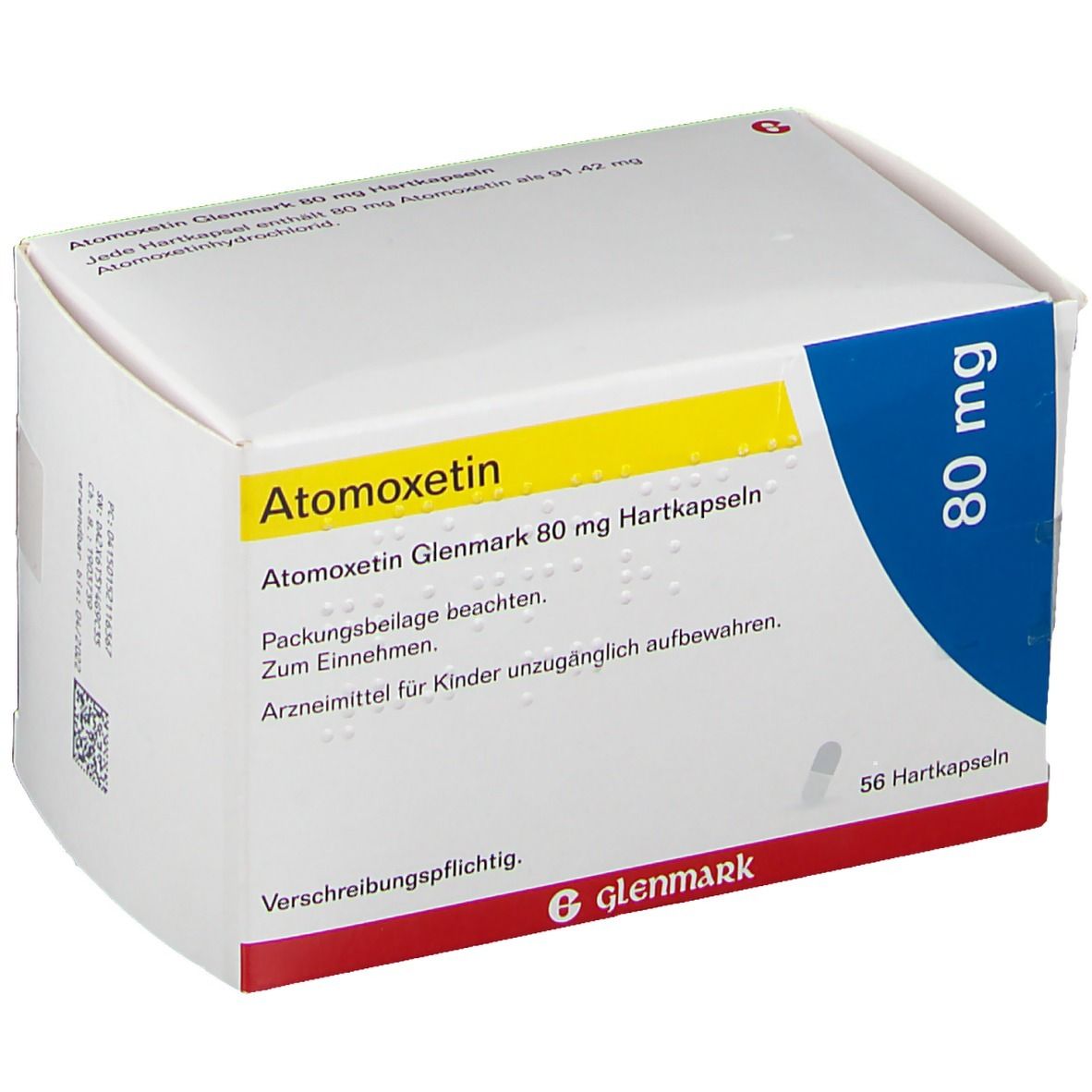 Atomoxetin Glenmark 80 mg 56 St mit dem E-Rezept kaufen - Shop Apotheke