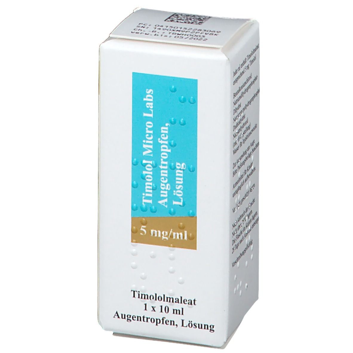 Timolol Micro Labs 5 mg/ml 1x10 ml mit dem E-Rezept kaufen - Shop Apotheke
