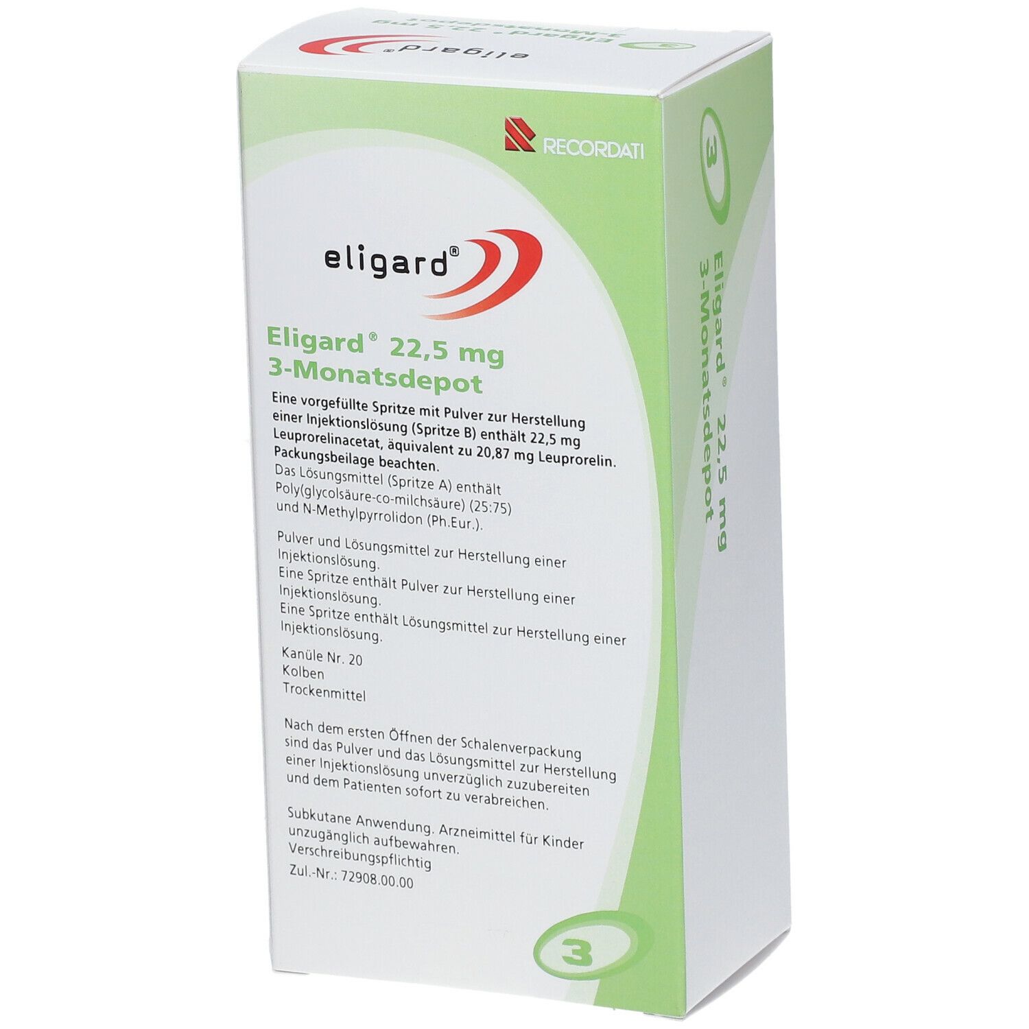 Eligard® 22.5MgPlvULsm 1 St mit dem E-Rezept kaufen - Shop Apotheke