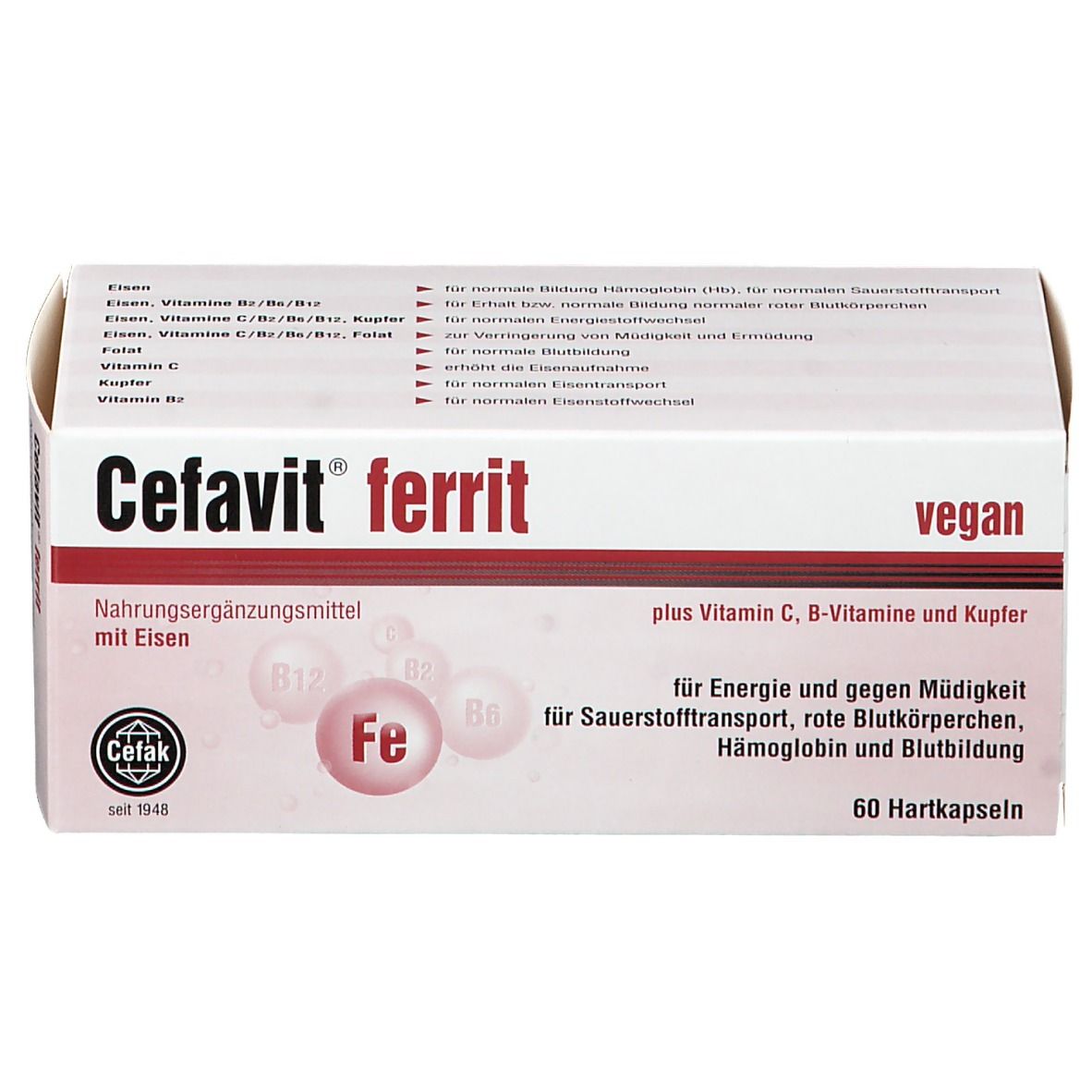 Cefavit® ferrit 60 St - Shop Apotheke